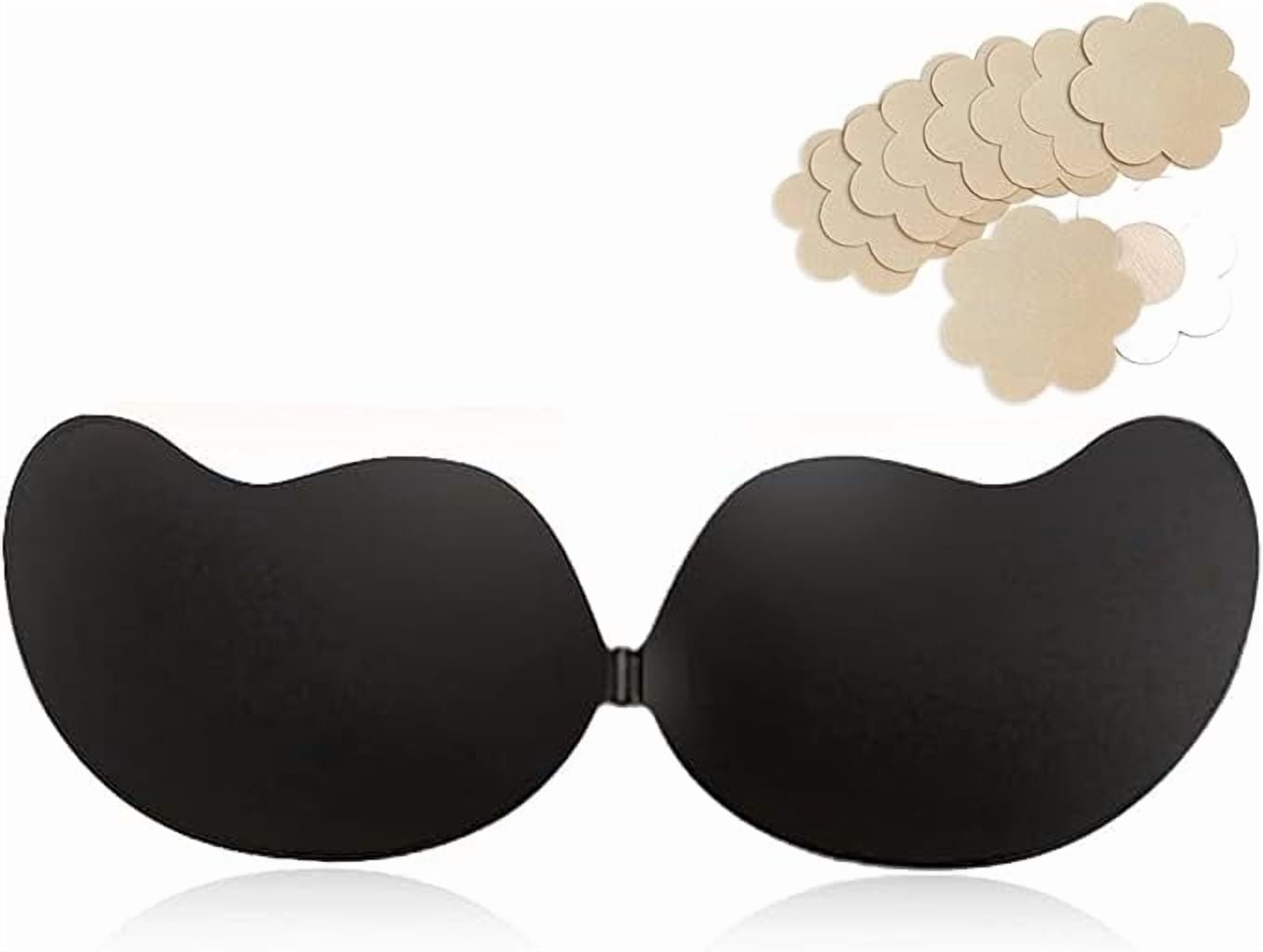 Push up Sticky Bra for Women with 5 Pairs Disposable Nipple Pasties ...