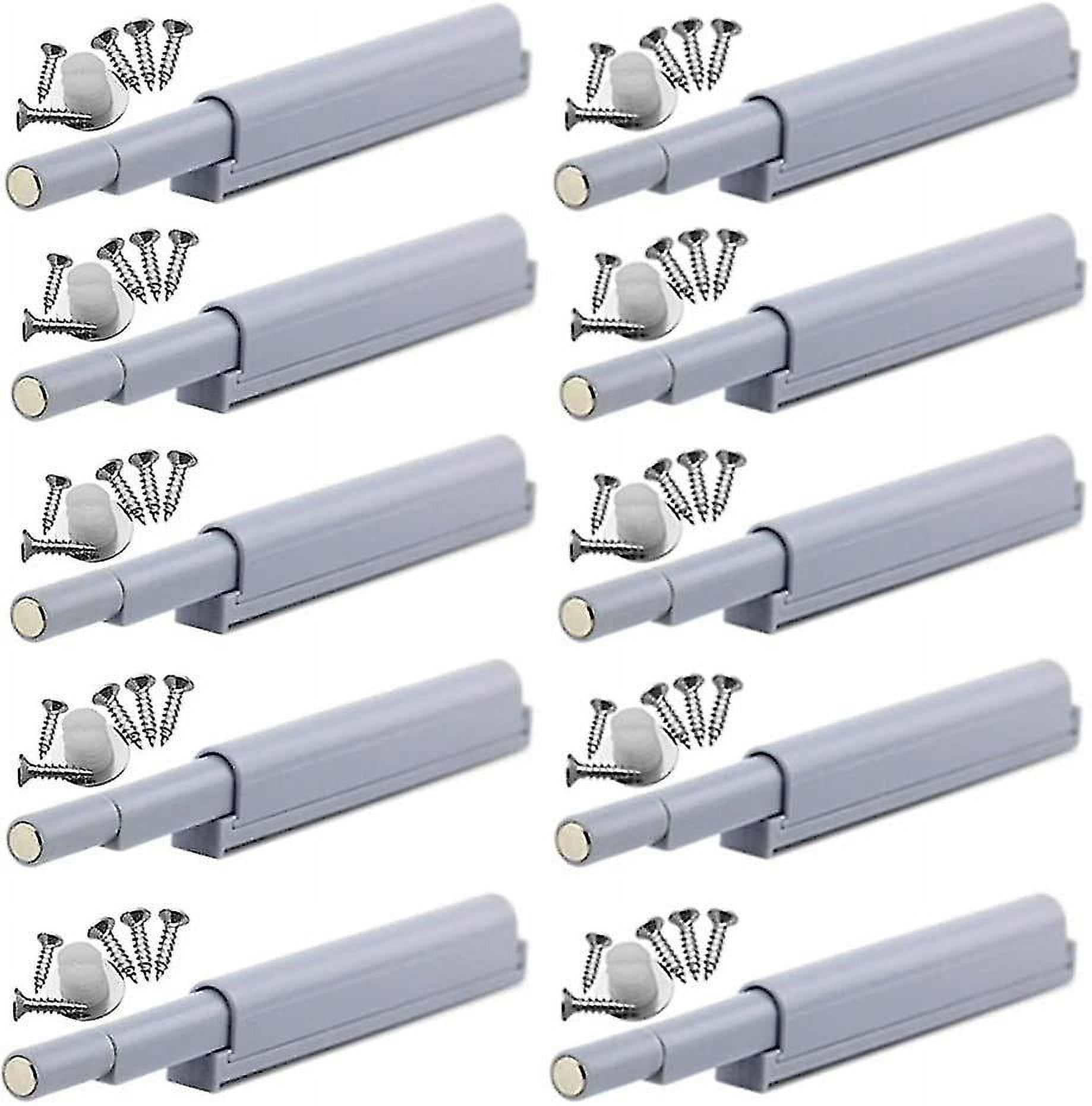 Push To Open Magnetic Latches (10 Pieces, Easy Door Opening And Closing ...