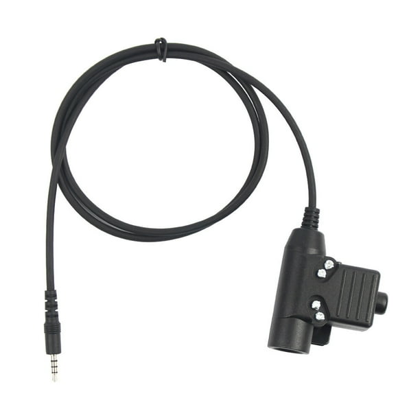 Push To Talk 3.5mm PTT Radio Headset Adapter U94 PTT Radio Adapter - Walmart Business Supplies