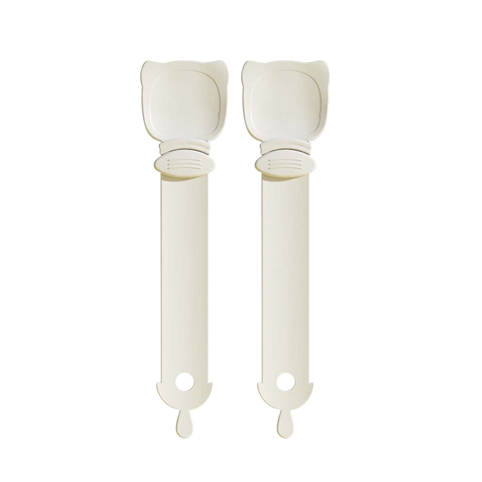 Push-Type Cat Food Dispenser Spoon for Hygienic Feeding - Easy Squeeze ...