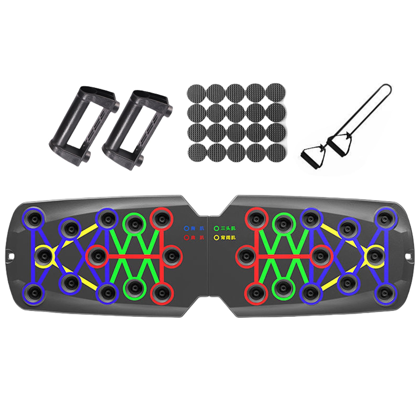 Push Up Boards Multifunctional Foldable Fitness Workout Push up Tool ...