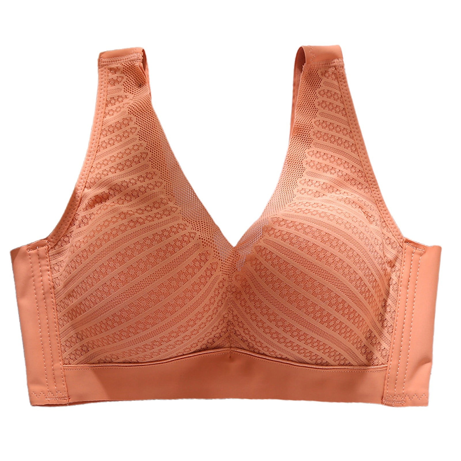 Push Up Bra New Vest Style Medium Thick On Cup Four Buttoned Steel Ring ...