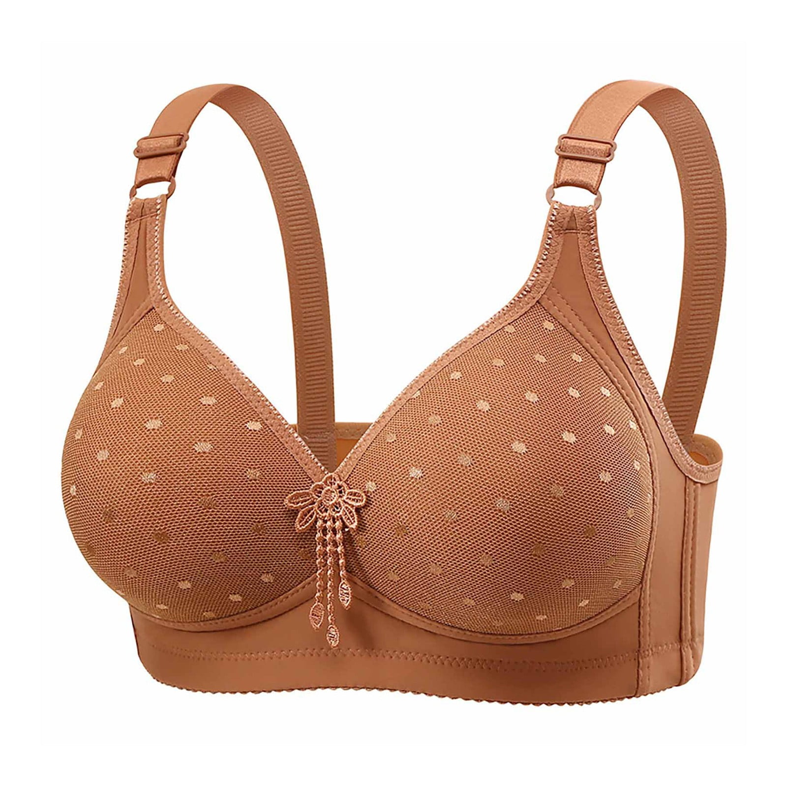 Push Up Bra for Women,Lace Bras,Comfort Padded T-Shirt Bra Add One Cup ...