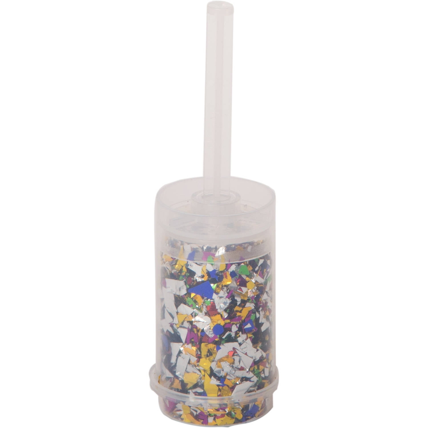 Push Up Confetti Popper, Multicolor, 1ct - Walmart.com
