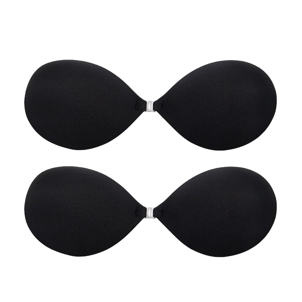 Push Up Invisible Bras,Adhesive Silicone Sticky Strapless Bra for Women ...