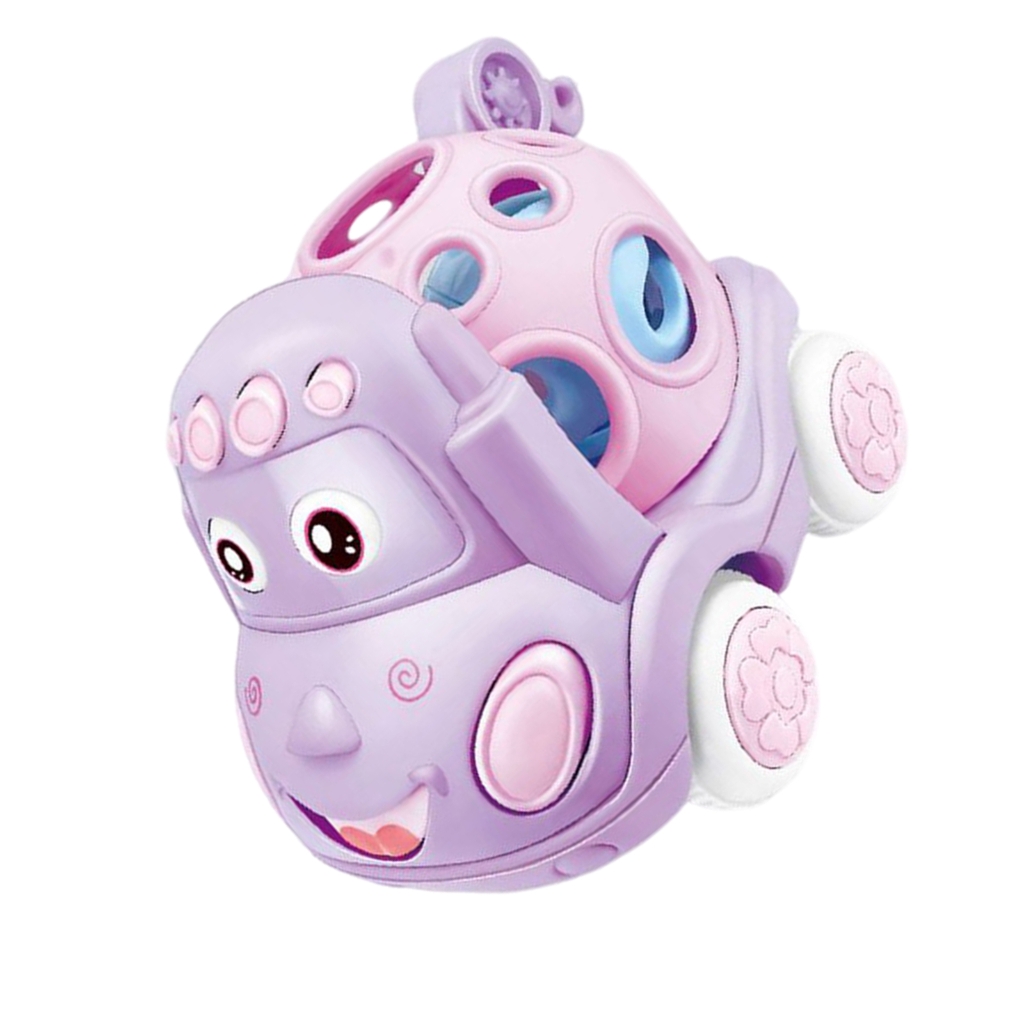 Push and Go Inertia Animal Toy Car with Ringing Bells for Preschool ...