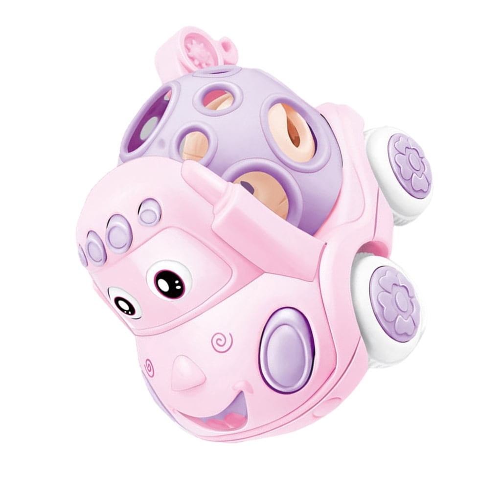 Push and Go Inertia Animal Toy Car with Ringing Bells for Preschool ...