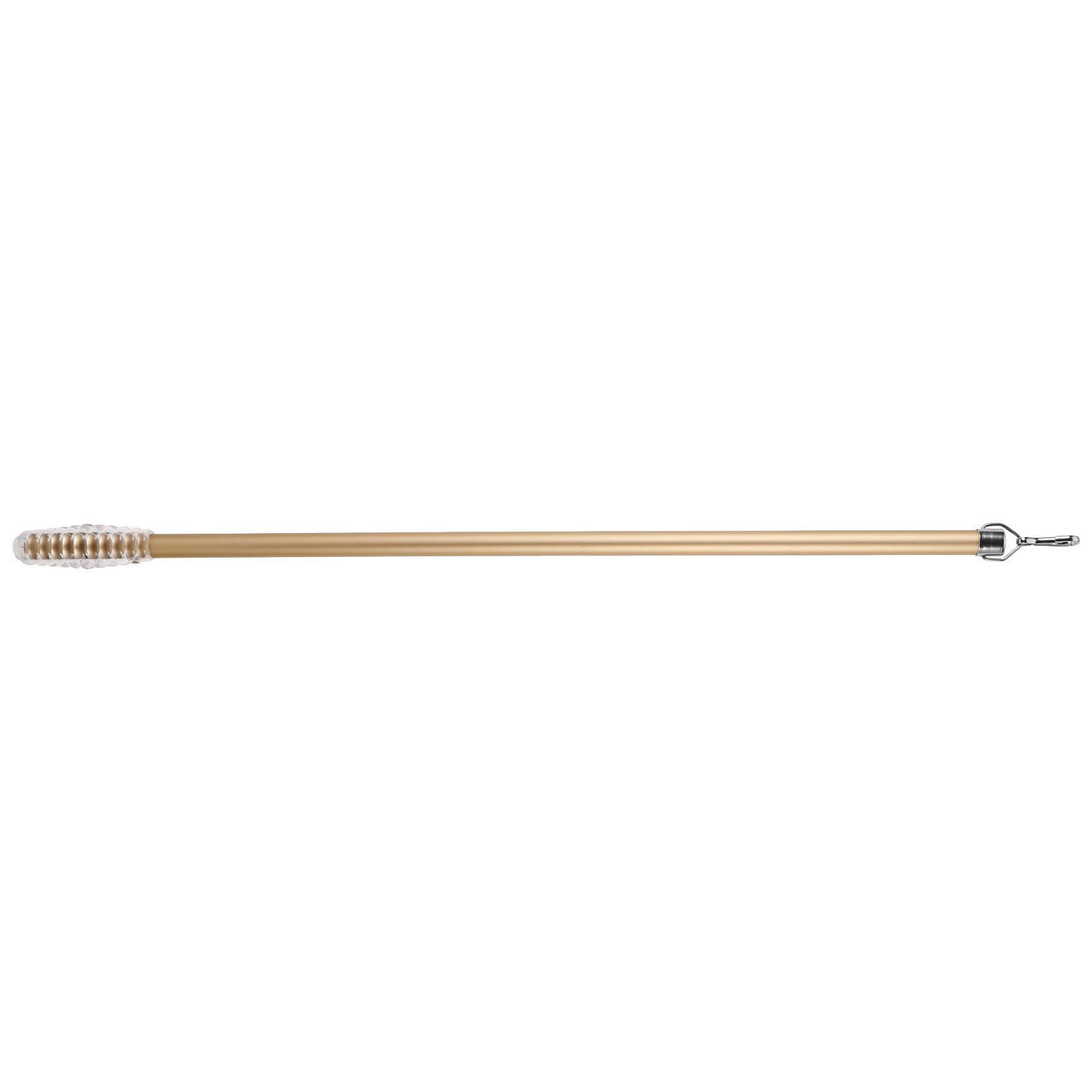 Push and Pull Wand Clamp Car Curtain Handle 54.00X2.50X2.50CM Golden ...