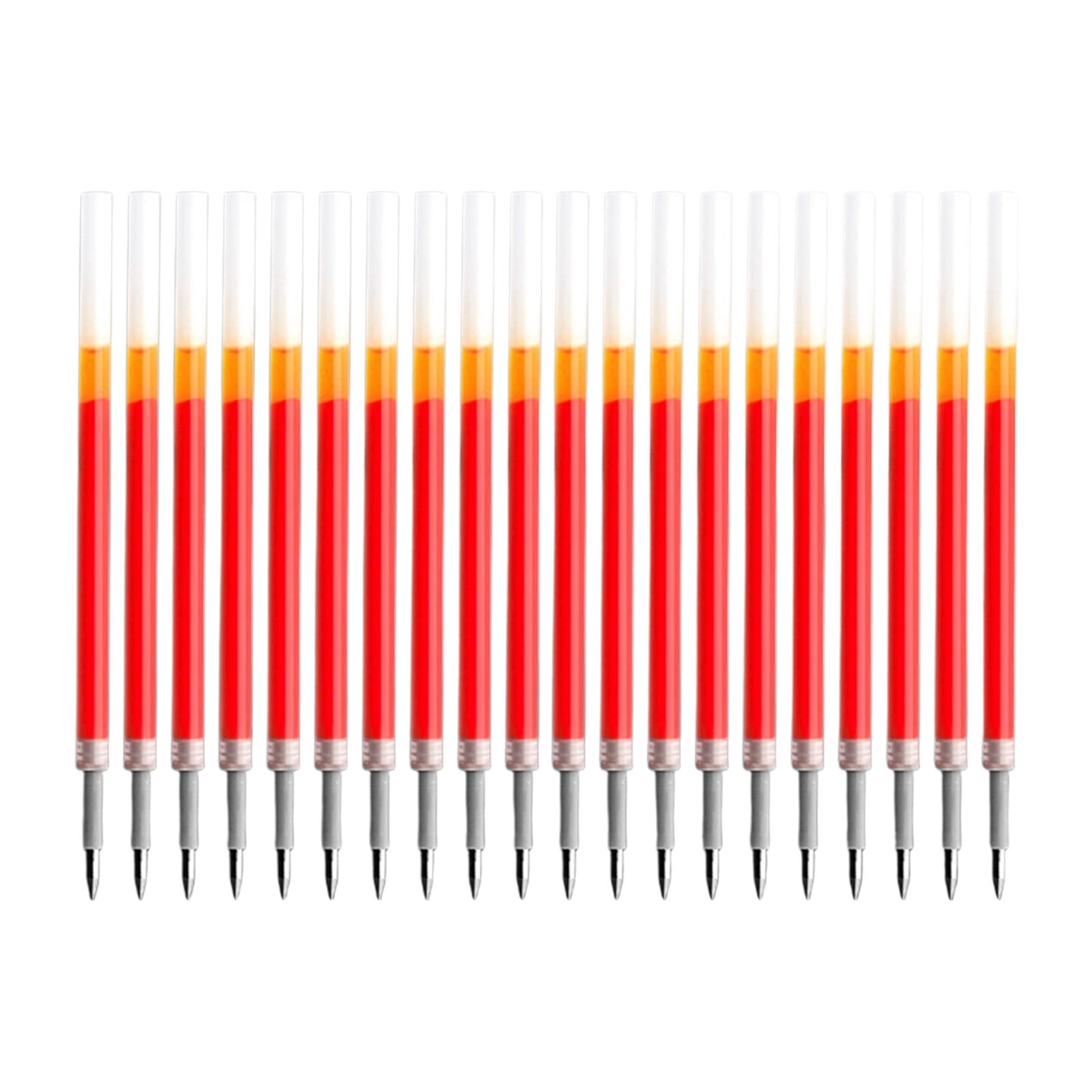 Push-button Gel Pen 0.5mm Push-button Ink Pen Black Exam Pen Red Spring ...