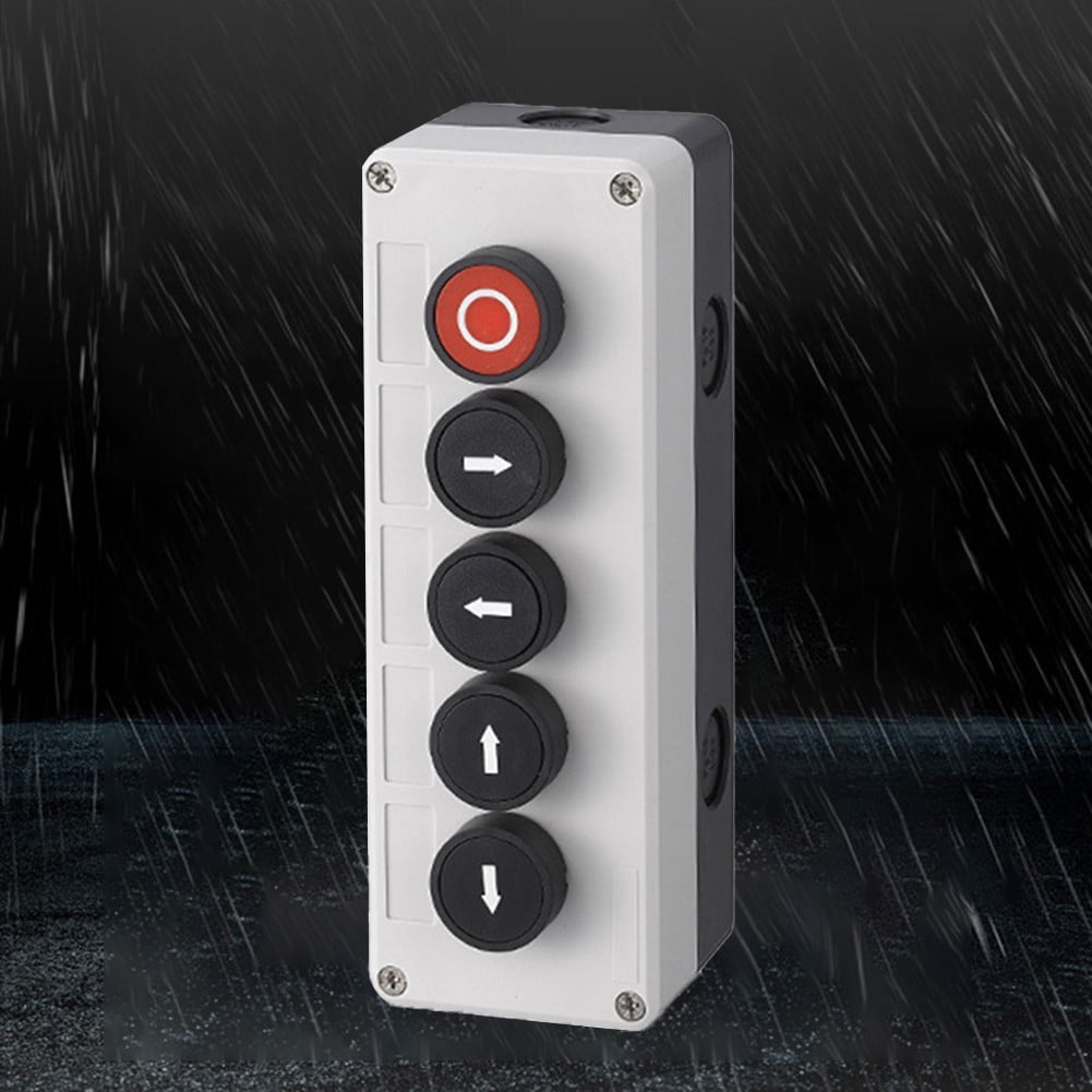 Push button switch power control box stop start stop 22mm waterproof ...