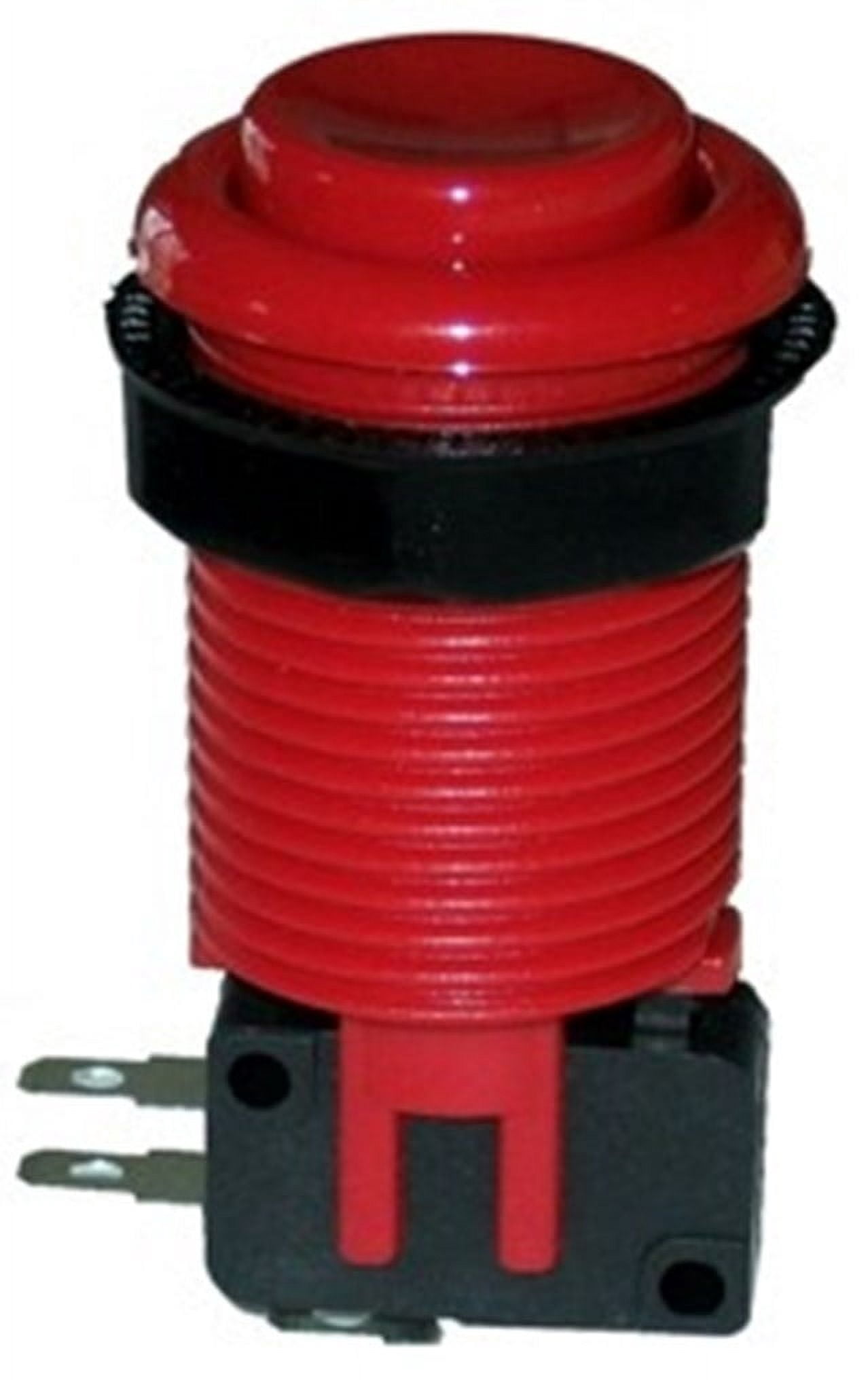 Push button with Horizontal Microswitch (RED), by RetroArcade.us ...