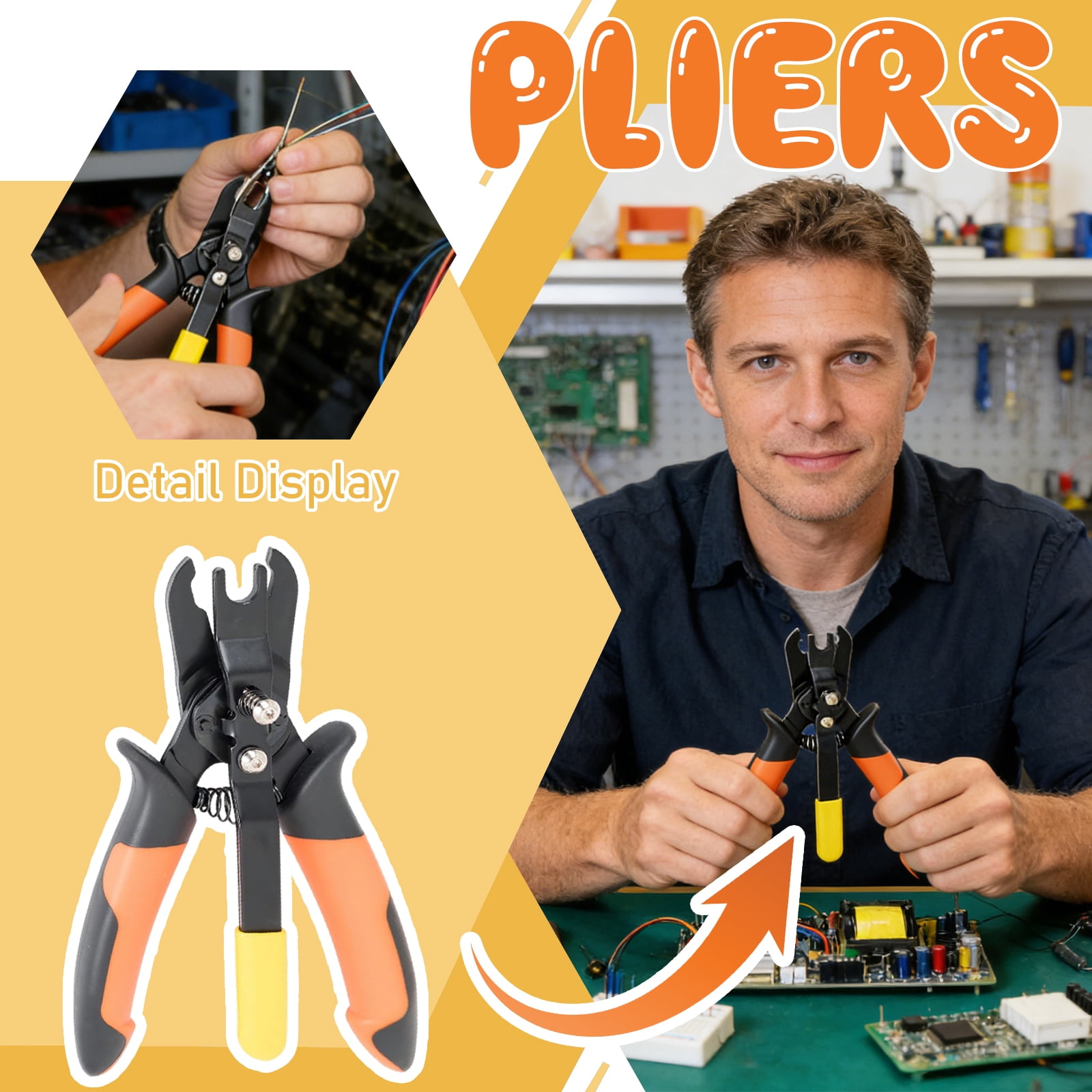 Push-to-Connect Fitting Disconnect tongs, Spring-Loaded Ergonomic Grip ...