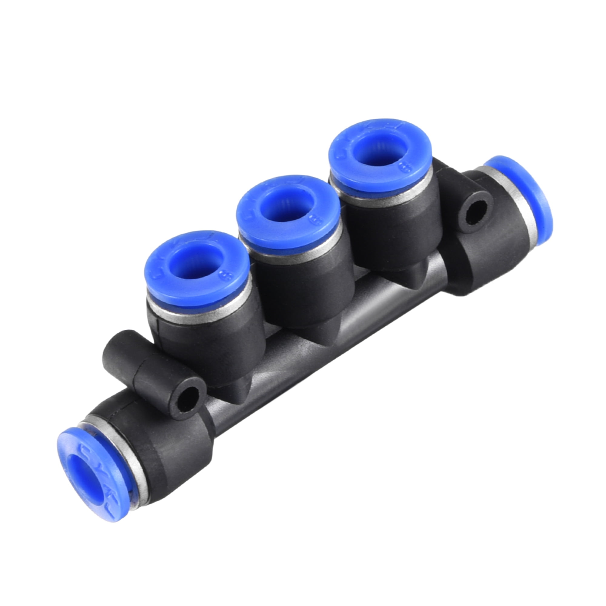 Push to Connect Fittings 6mm or 15/64” OD Manifold Union Tube Fitting ...
