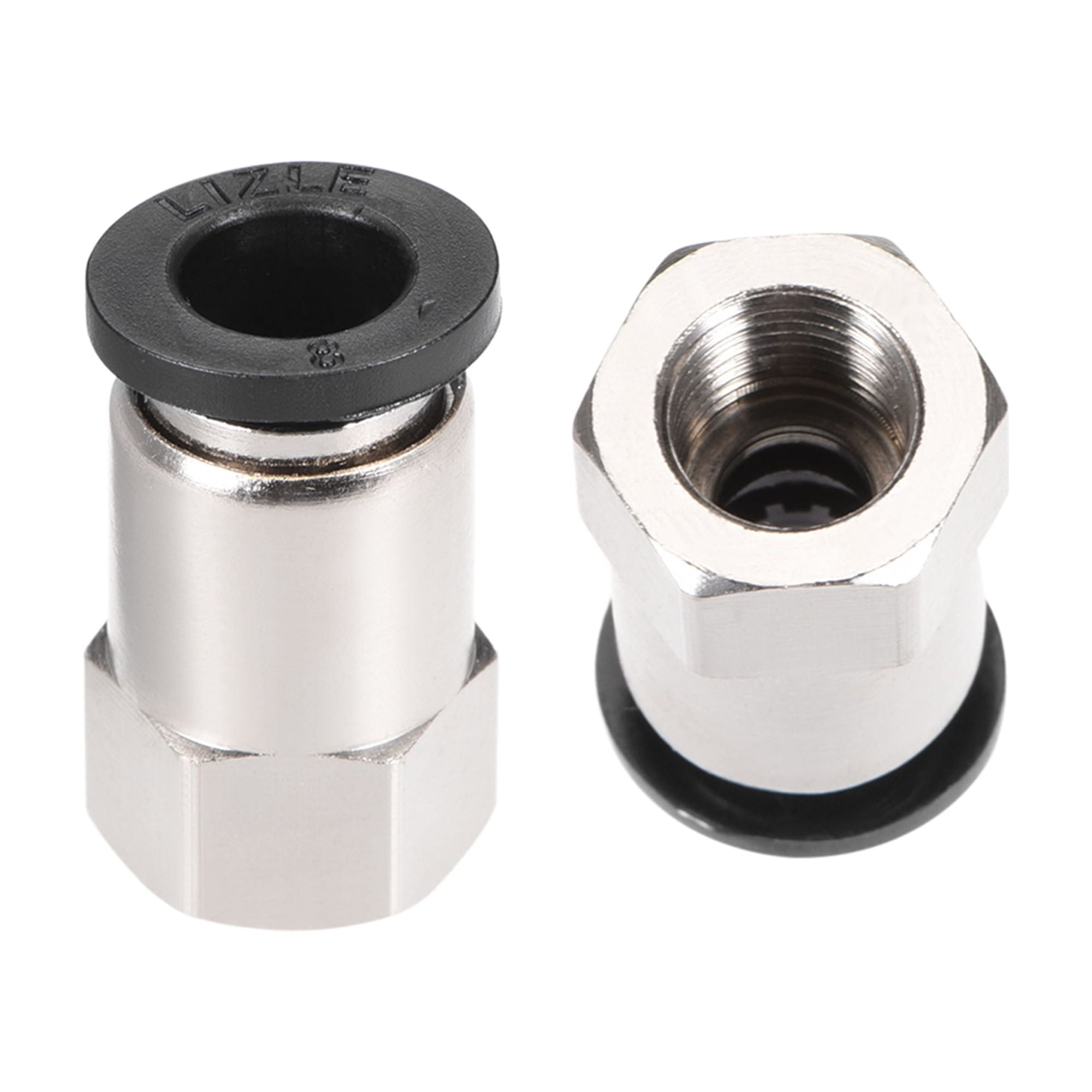 Push to Connect Tube Fitting,Adapter,8mm Tube OD x 1/8BSPT Female ...