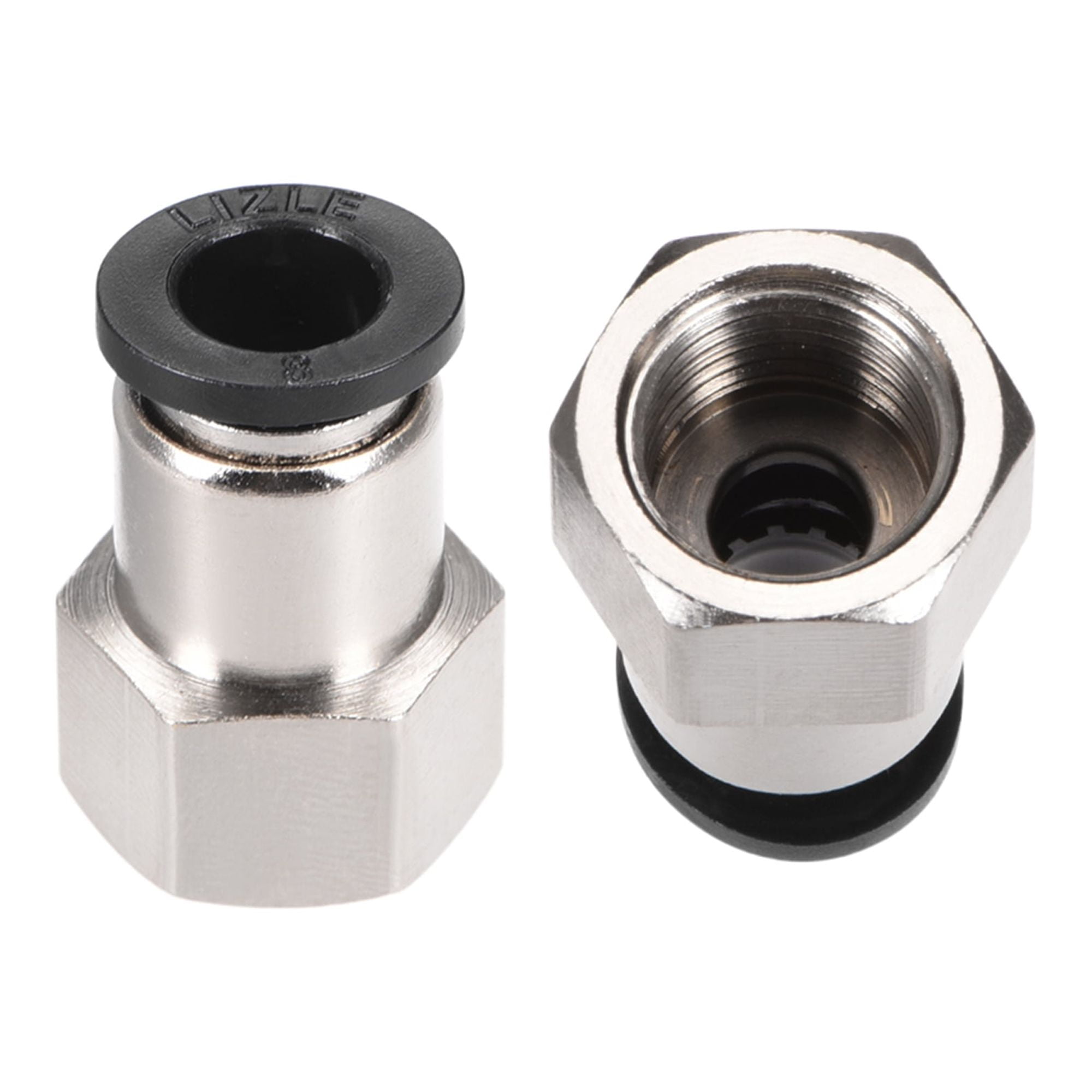 Push to Connect Tube Fitting,Adapter,8mm Tube OD x G1/4" Female ...