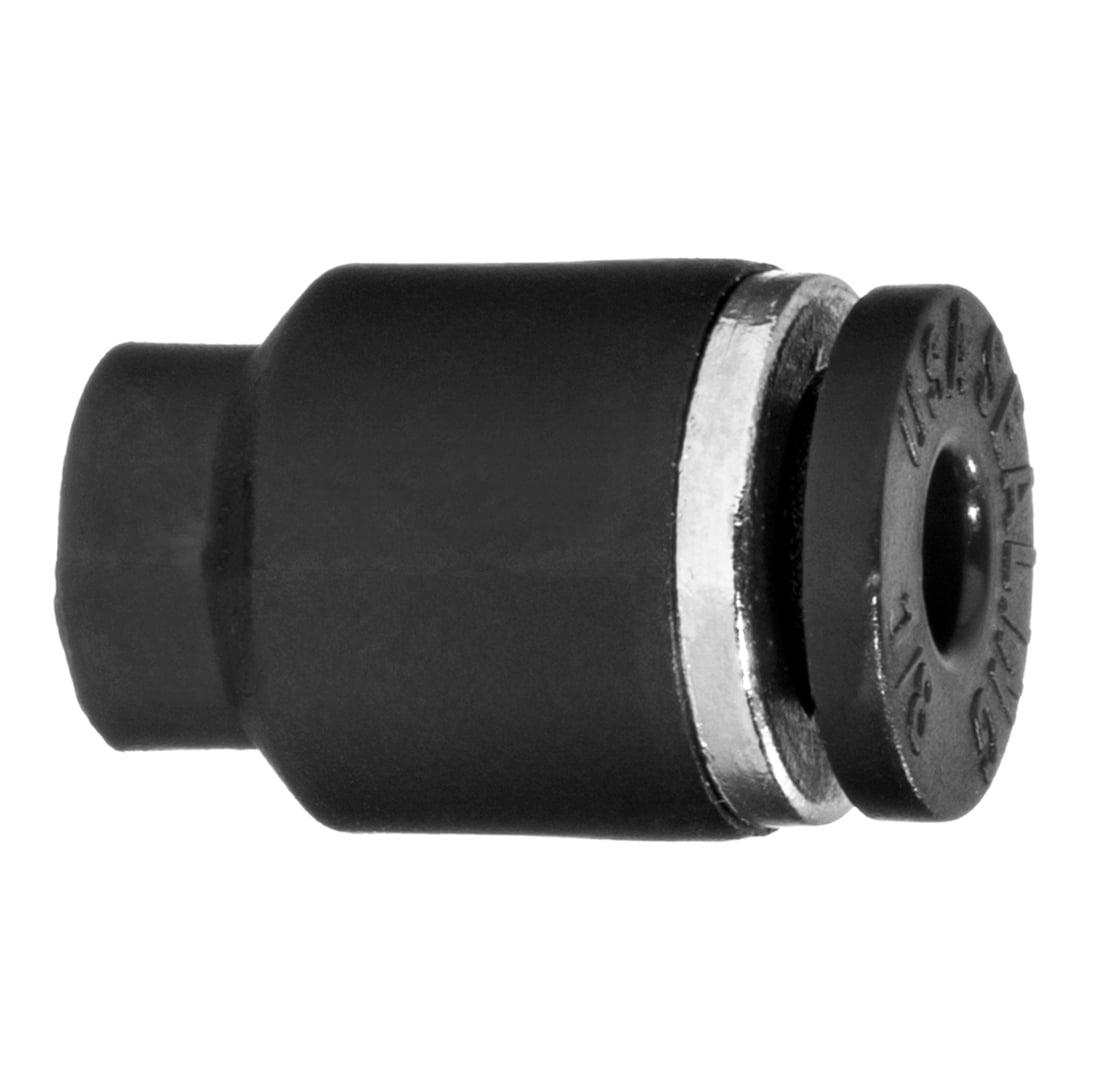 Push to Connect Tube Fitting - Nylon Plastic - Cap - 16mm Tube OD ...