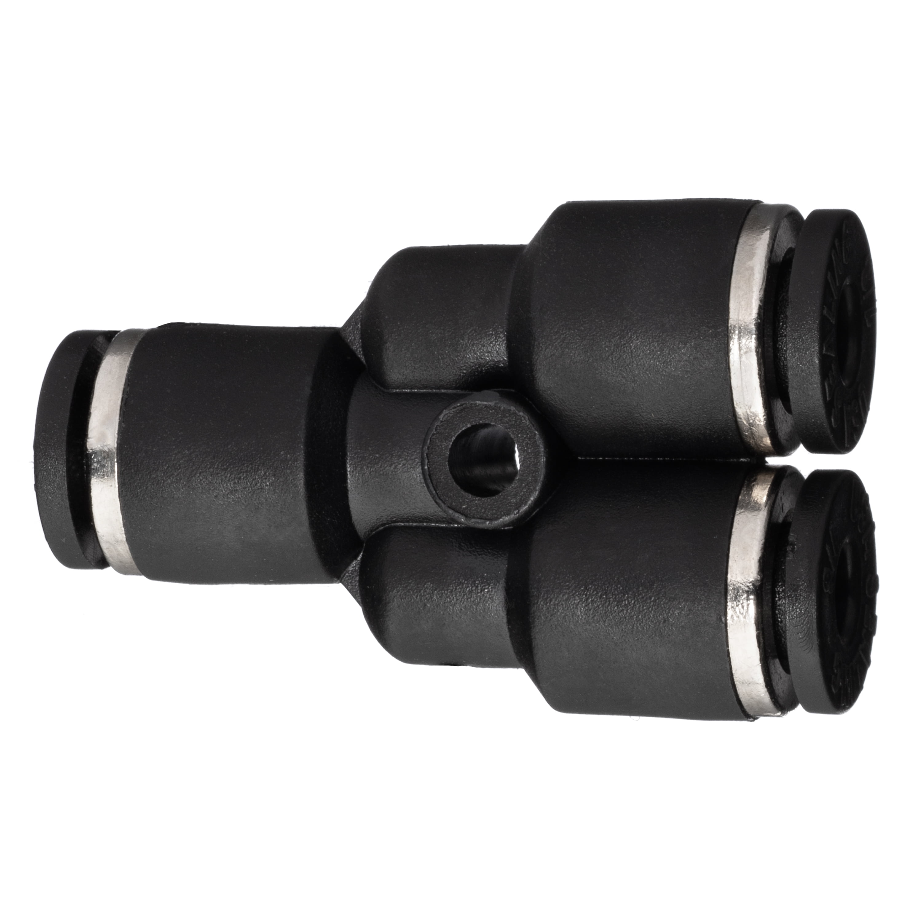 Push to Connect Tube Fitting - Nylon Plastic - Union Wye - 1/8" Tube OD ...