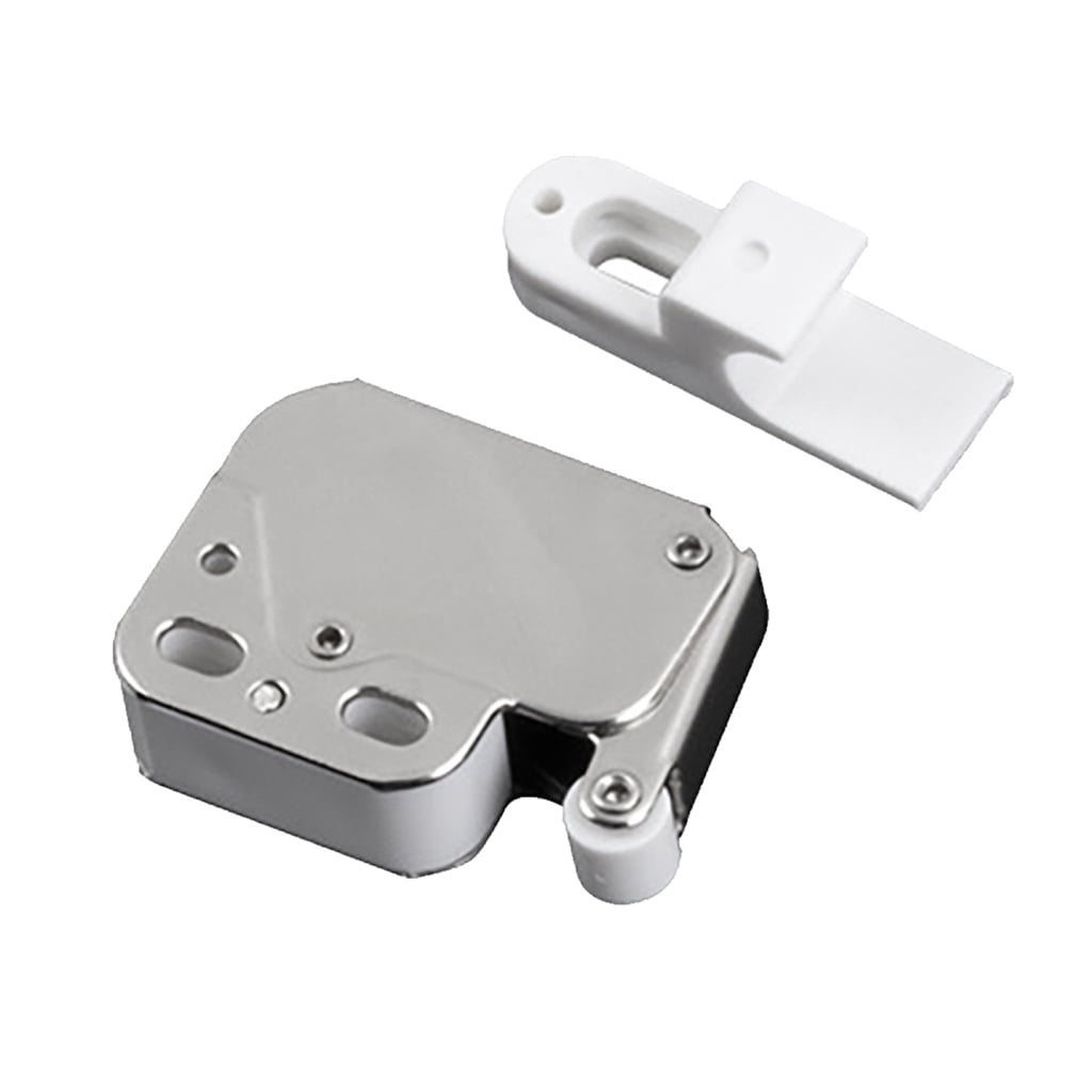Push to Open Catches Lock Cabinet Push Latches Rebound Locking Device ...
