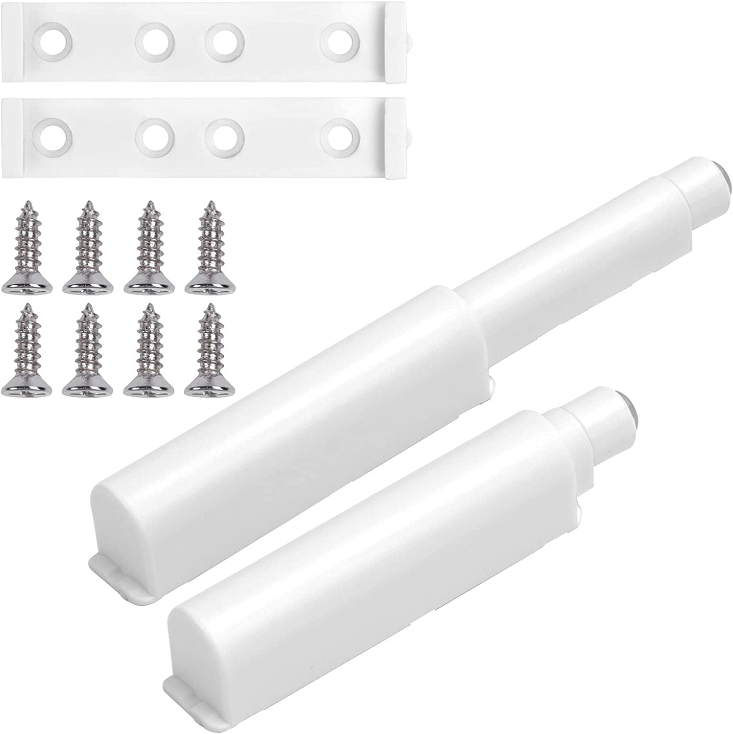 Push to Open Magnet Door Cupboard,2 Pieces Open and Close Magnetic ...