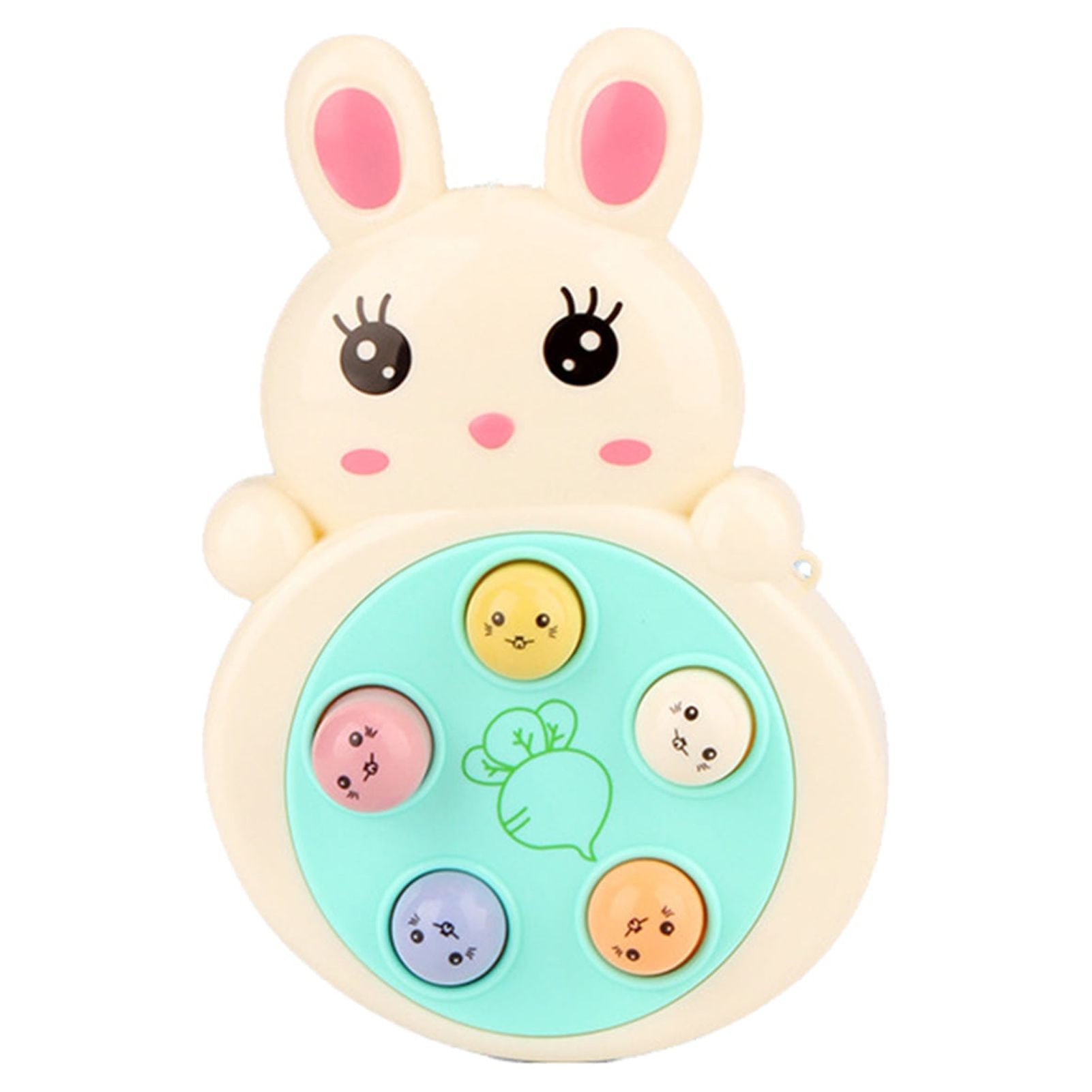 Push to Play Cartoon Mole Whacking Toy for Daily Hand-Eye Coordination ...