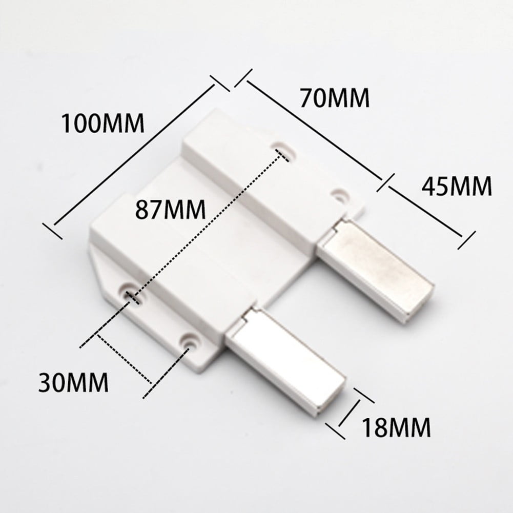 Push-type Stainless steel cabinet door rebounder Handle-free push-type ...