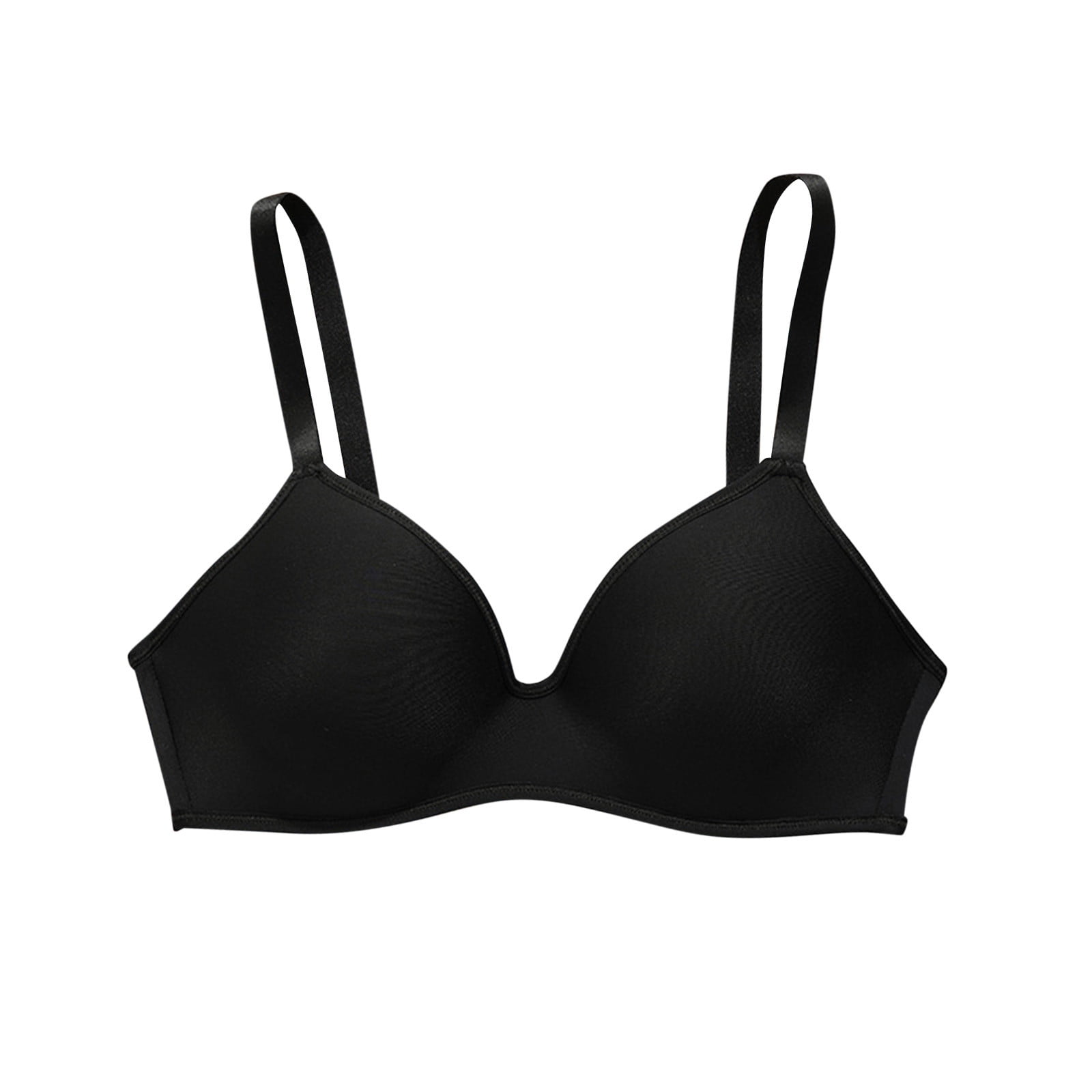 Push up Bras for Women Padded Bra Feature V-Neck Training Bra Style W ...