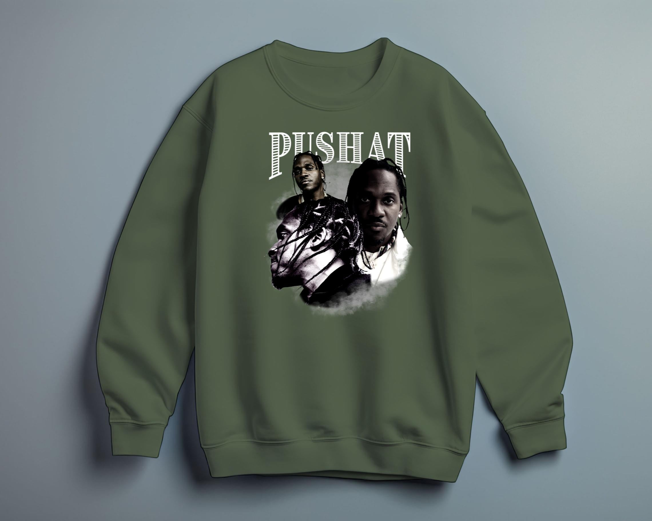 Pusha T 90s Style Bootleg tee The Clipse Grindin Malice Virginia King ...