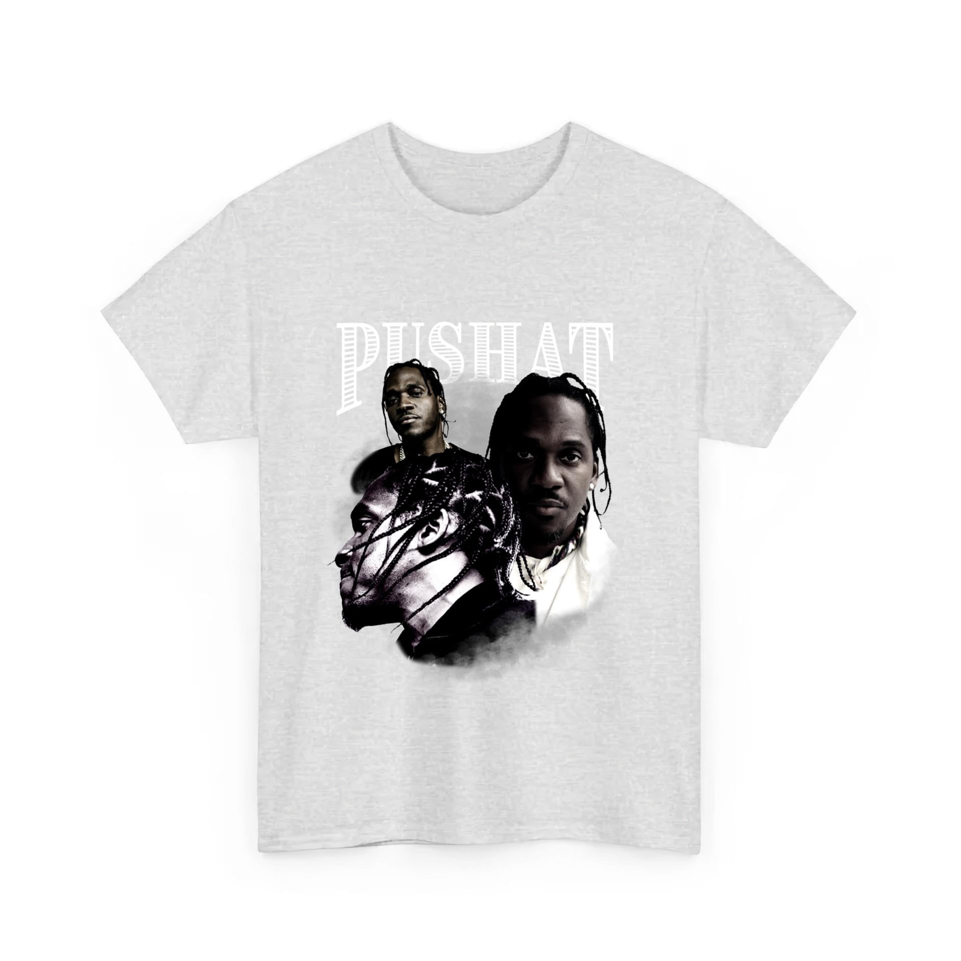 Pusha T 90s Style Bootleg tee The Clipse Grindin Malice Virginia King ...