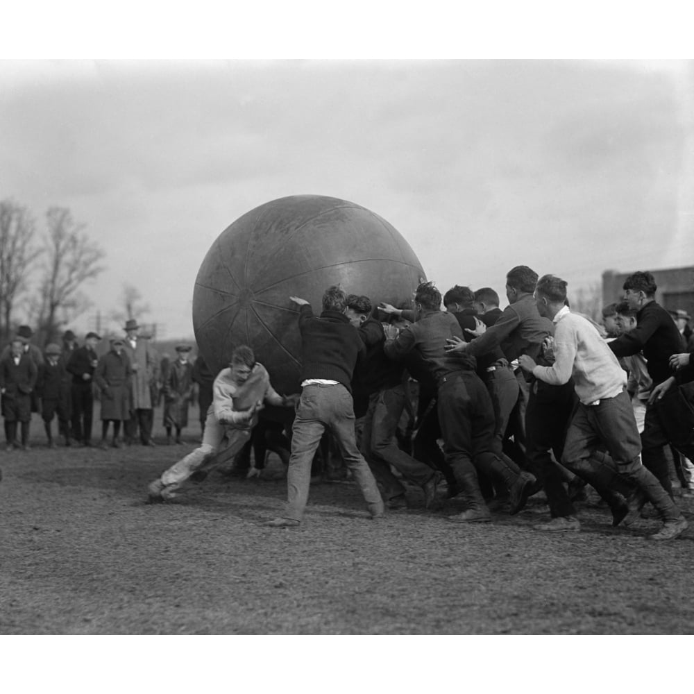Pushball Game At Maryland State College History (24 x 18) - Walmart.com