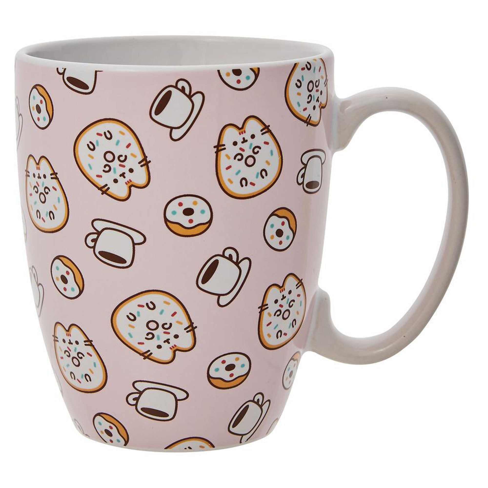 Pusheen Donuts and Coffee Mug Stoneware Coffee Mug, 12 oz - Walmart.com