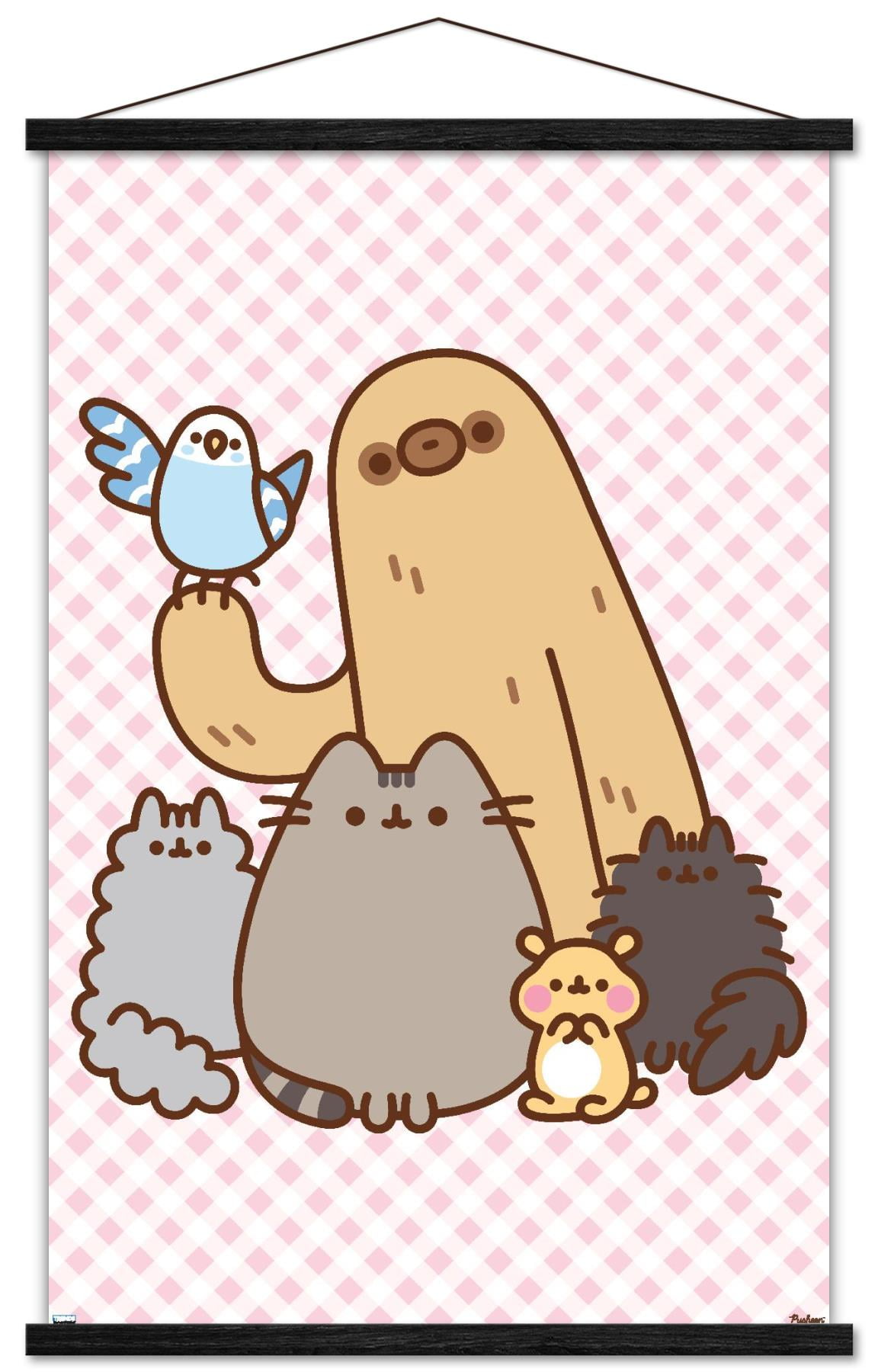 Pusheen - Group Wall Poster with Magnetic Frame, 22.375" x 34 ...