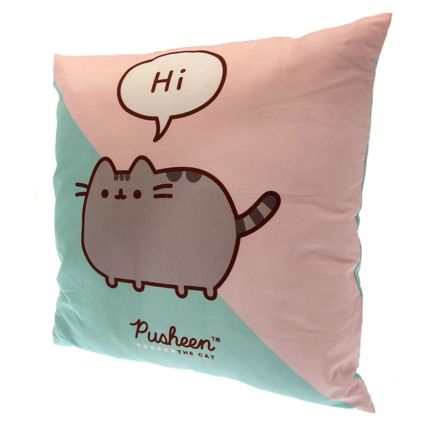 Pusheen Hi Throw Pillow - Walmart.com
