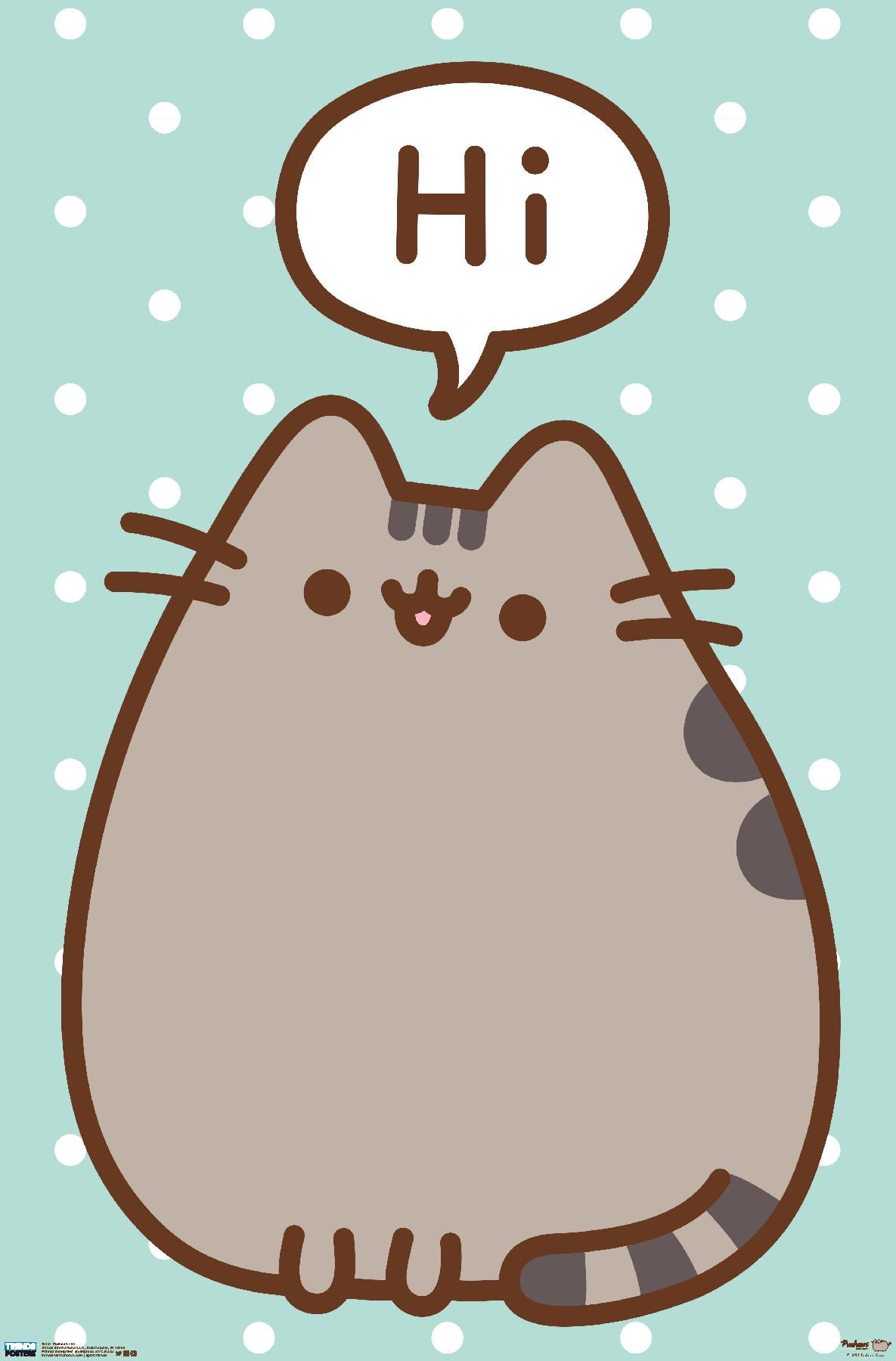 Pusheen - Hi Wall Poster, 14.725" x 22.375" - Walmart.com