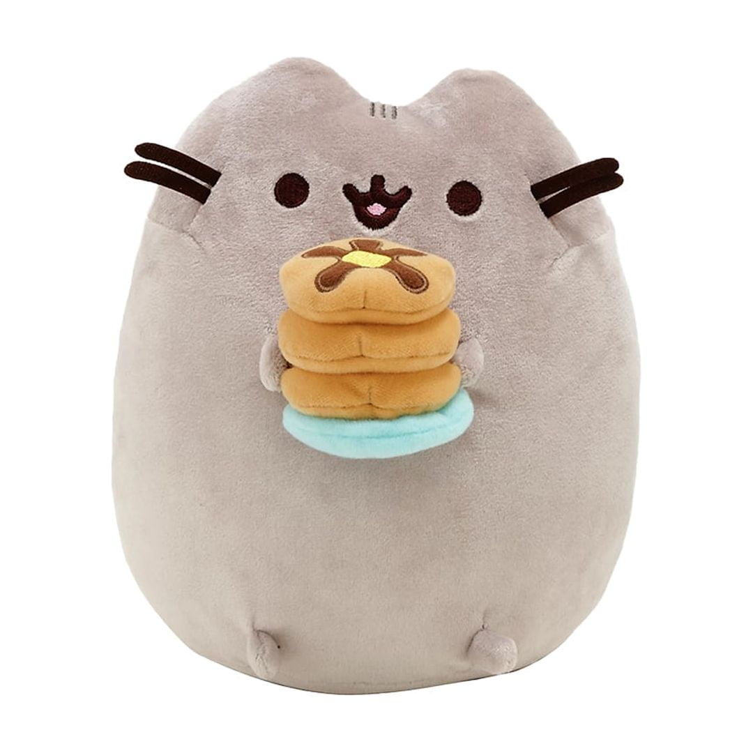 Pusheen Medium Pancake Plush Toy, Soft Polyester Plush, 9.5-Inch ...