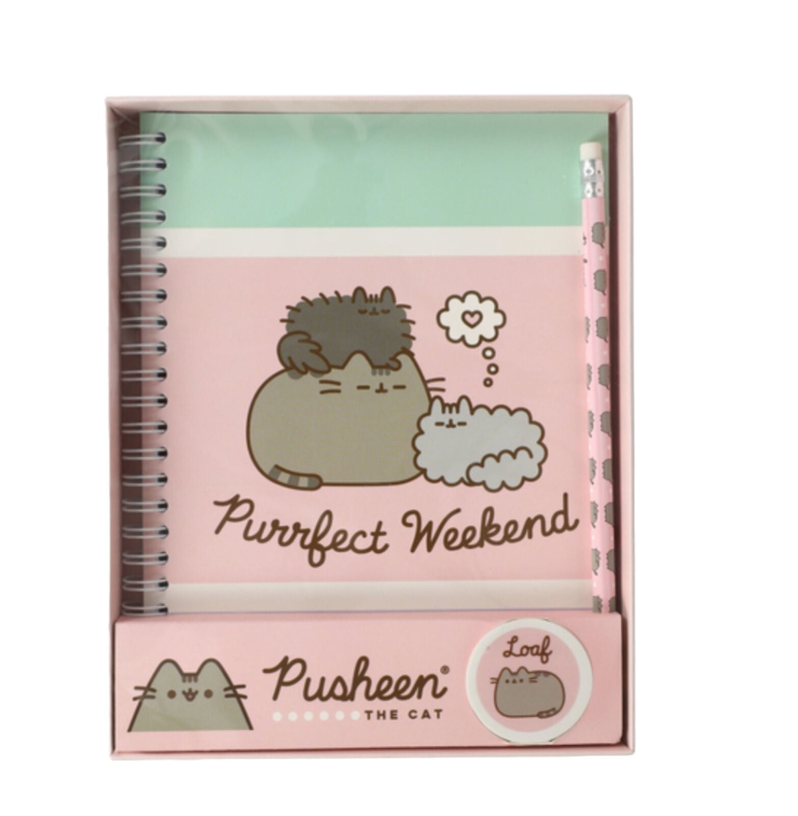 Pusheen Notebook & Pencil Set - Walmart.com