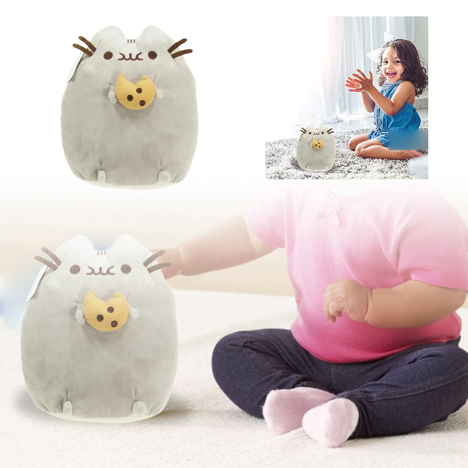 Pusheen Plush 5.9 Inch Cute Pusheen Cat Toys Peripheral Soft Throw ...