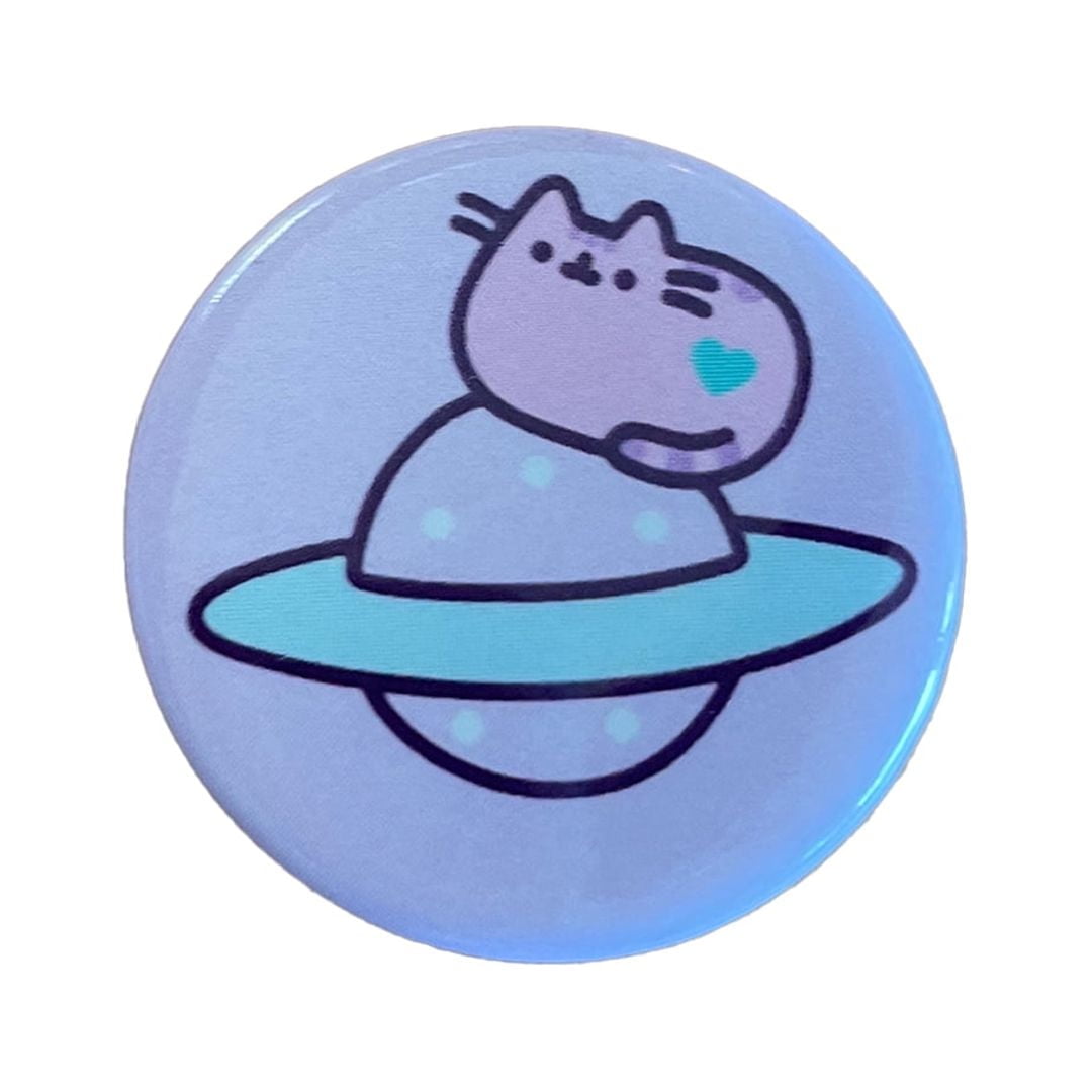 Pusheen Space Facebook Cat 1 1/4″ Pin Hot Topic Exclusive - Walmart.com