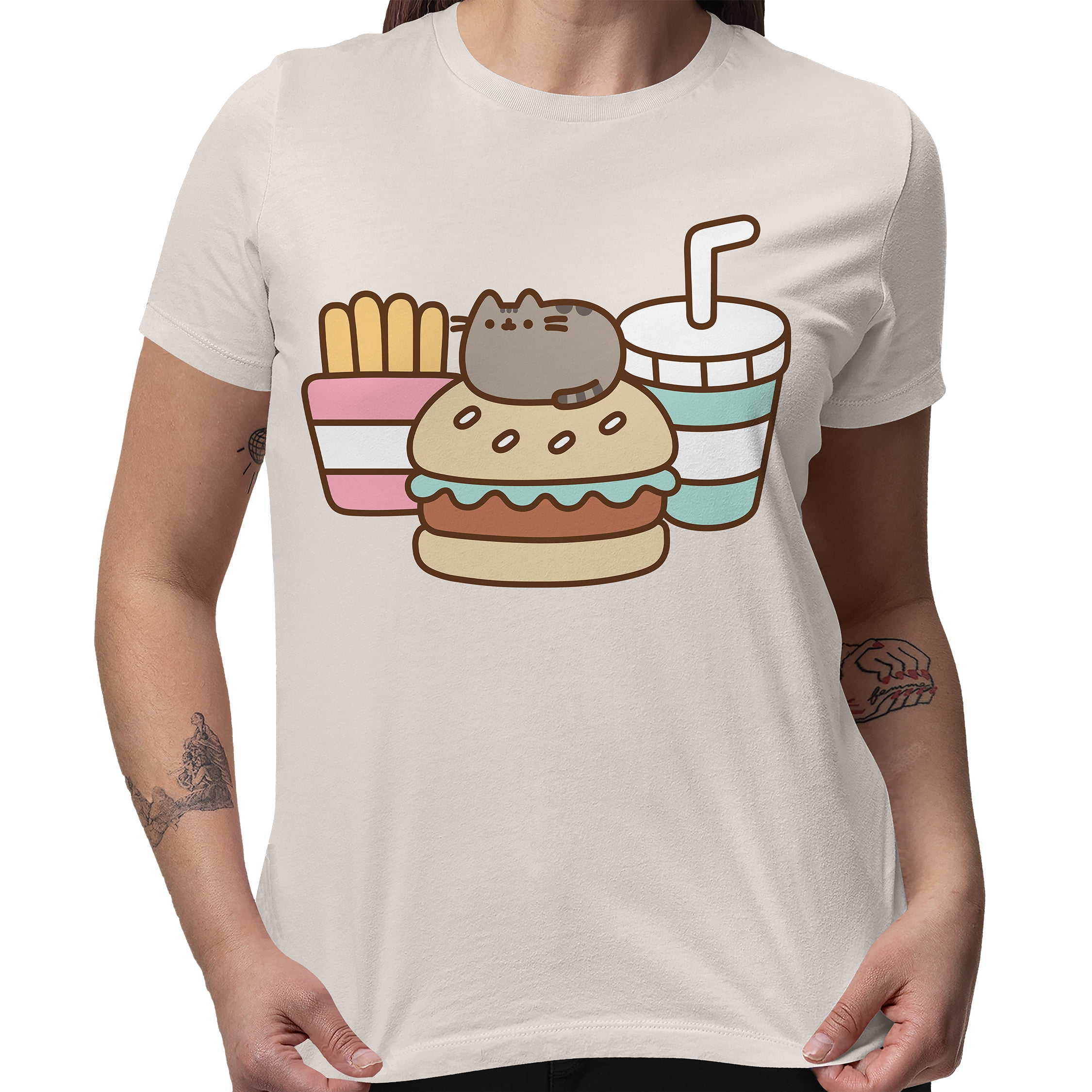 Pusheen The Cat Shake N Pusheen Mens and Womens Short Sleeve T-Shirt ...