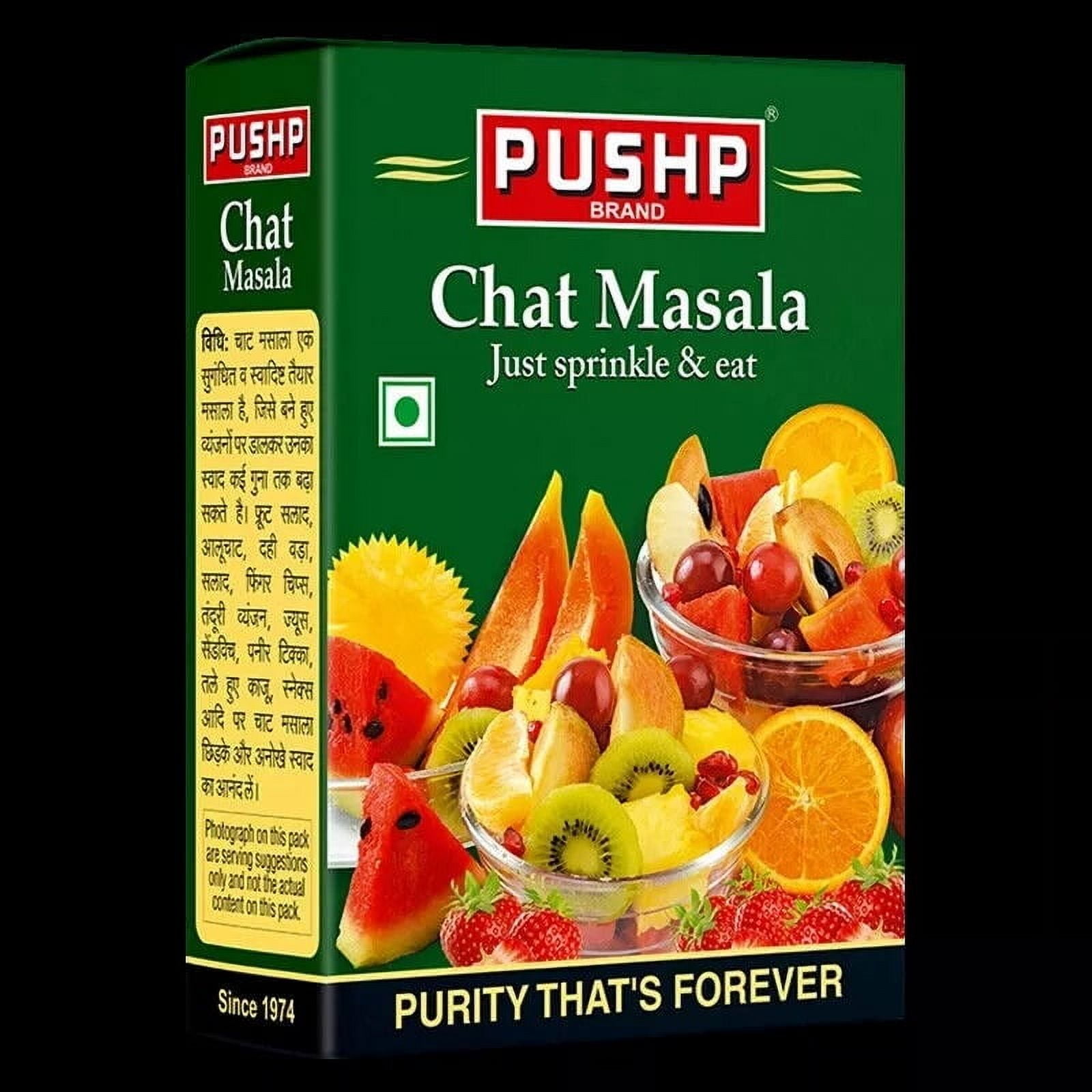Pushp - Chaat Masala Powder | Indian Organic Spices | Suitable For ...