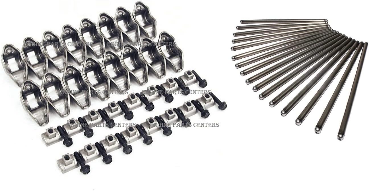 Pushrods, Lifters & Rocker Arms compatible with 1970-89 429 460 Ford ...