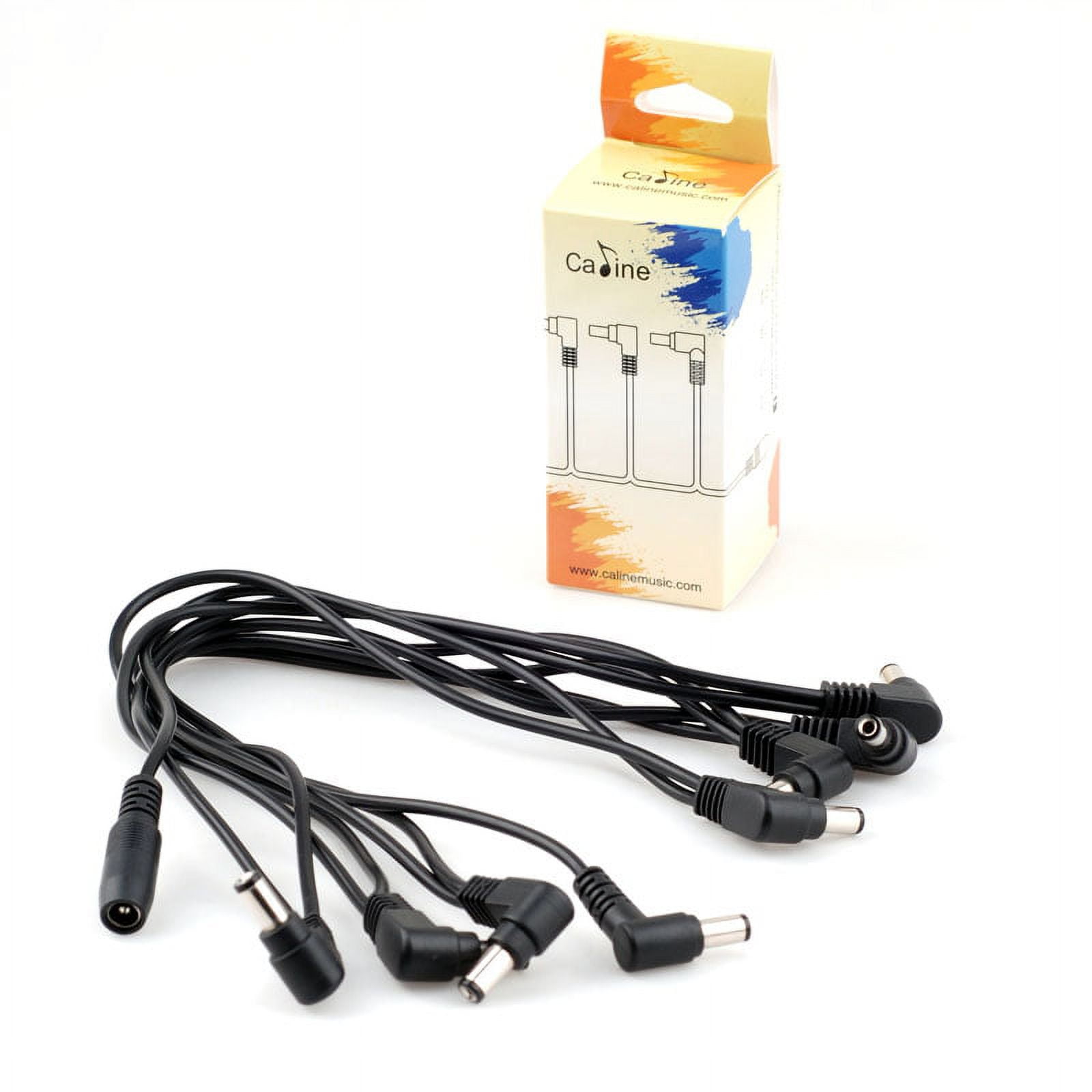 Pushtek 8 way Daisy Chain Cable for Guitar Effect Pedal Power Supply ...