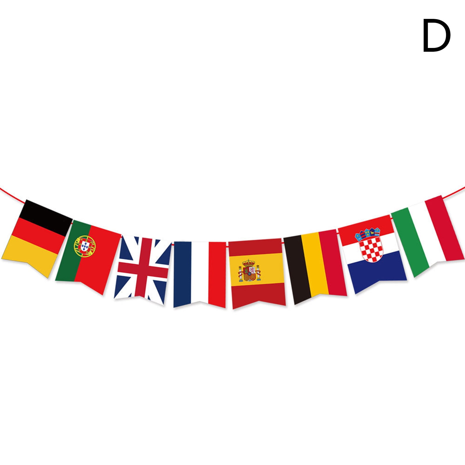Pusili Euro 2024 Flags Banner, Euro 2024 Decorations, Europe Flags for ...