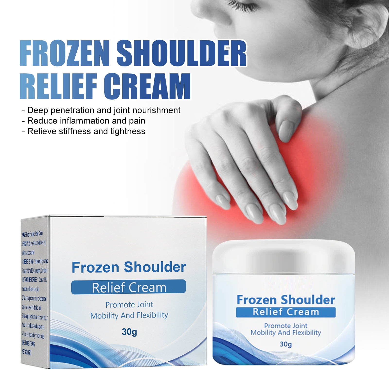 Pusili Frozen Shoulder Relief Cream for Relieves Shoulder Circumference ...