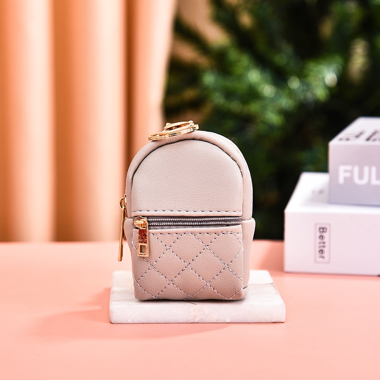 Pusili Mini Backpack Cute Coin Change Purse,Makeup Bag Key Pocket ...