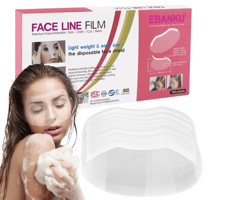 Pusili Shower Visor, Upgrade Eyebrow Shower Shields Protector, Shower ...