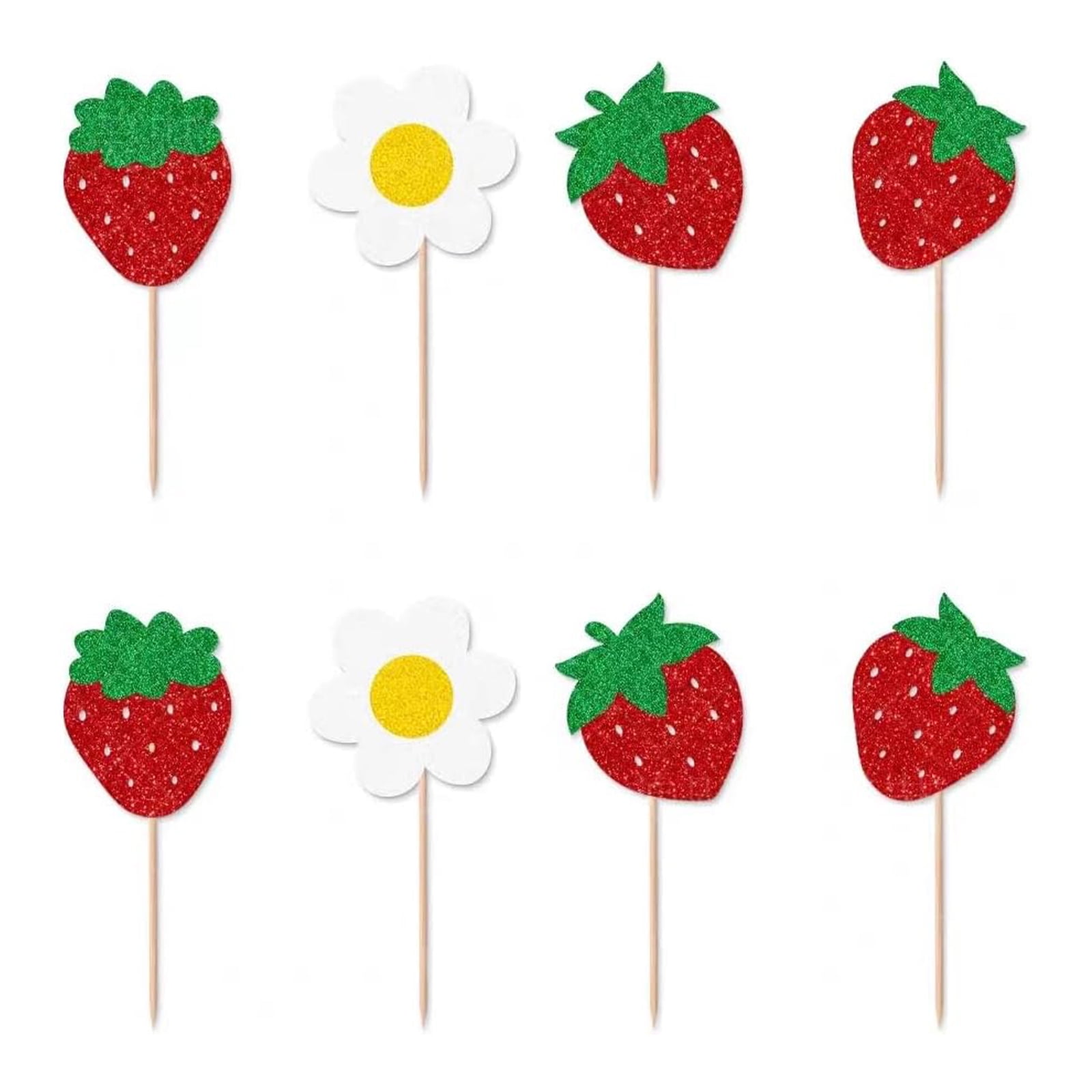 Pusili Strawberry Birthday Theme Party Decoration, Happy Birthday ...