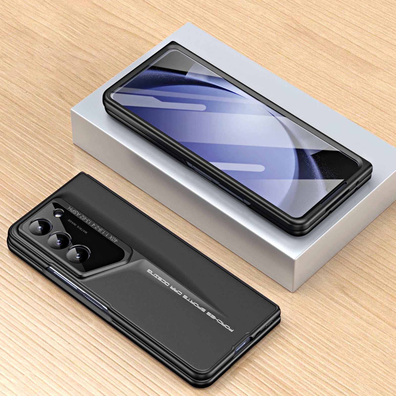 Pusili for Samsung Galaxy Z Fold 6 Case with Screen Protector & S Pen ...