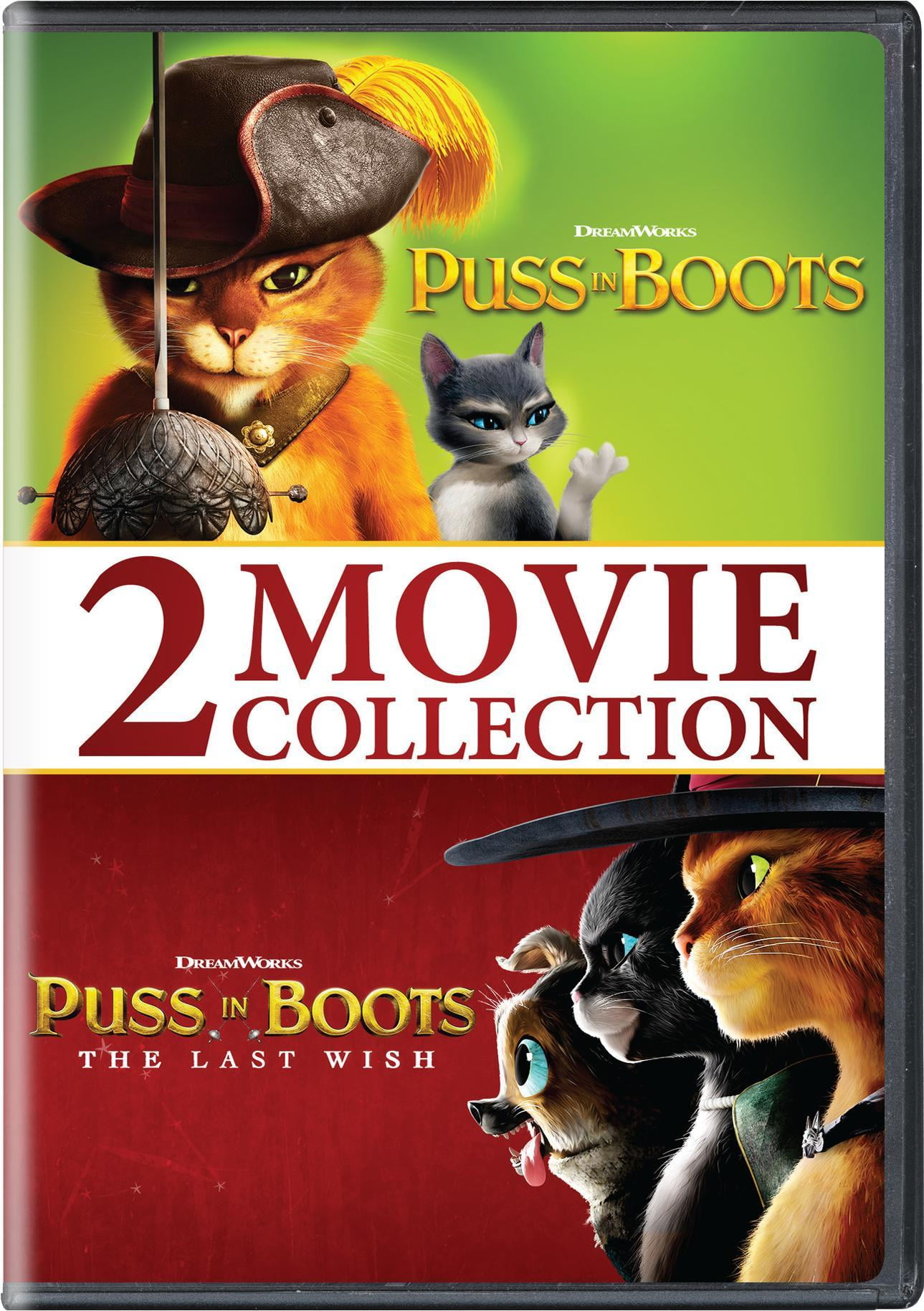 Puss in Boots 2-Movie Collection (DVD) - Antonio Banderas, Adventure ...