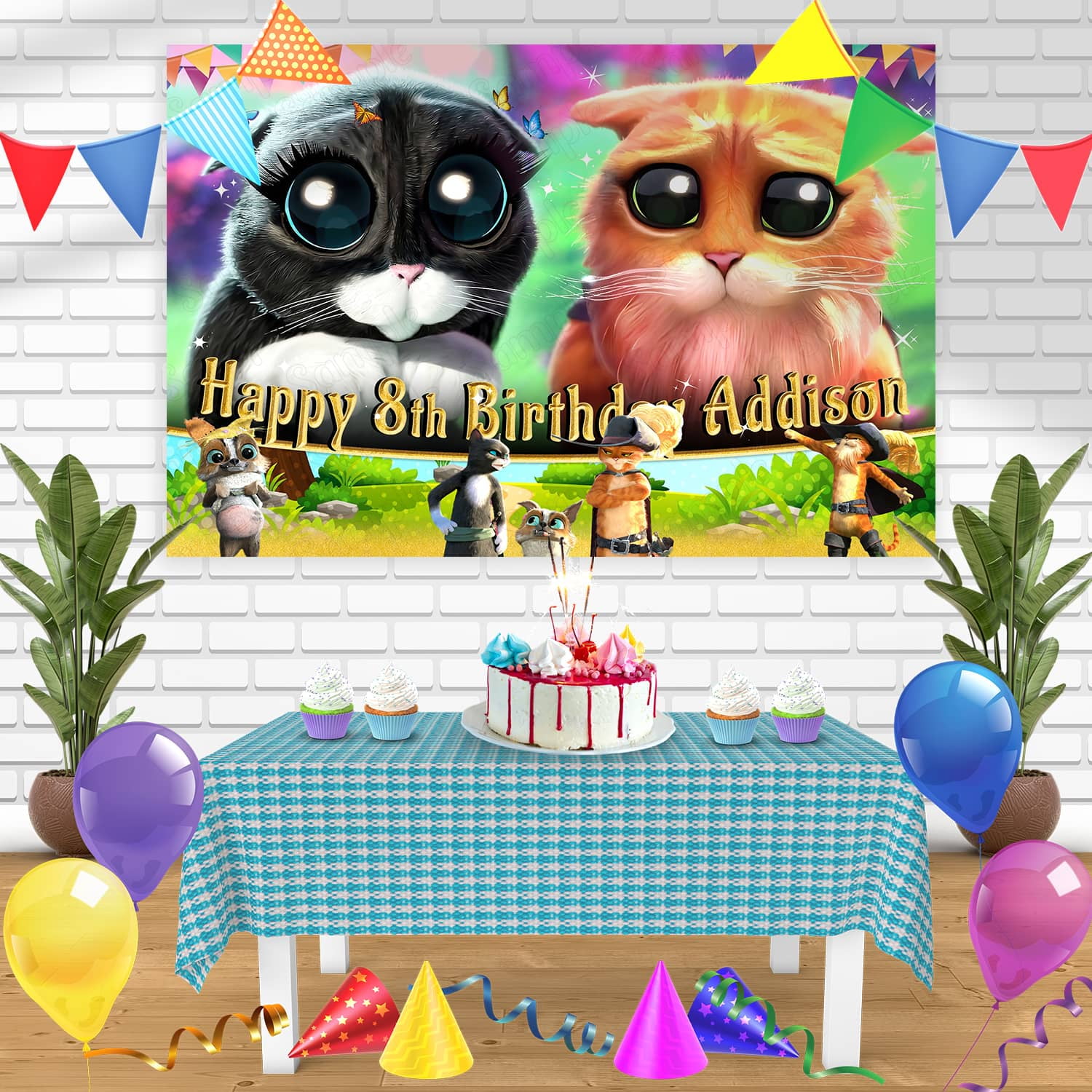 Puss in Boots The Last Wish Cuteness Overload Bn Birthday Banner ...