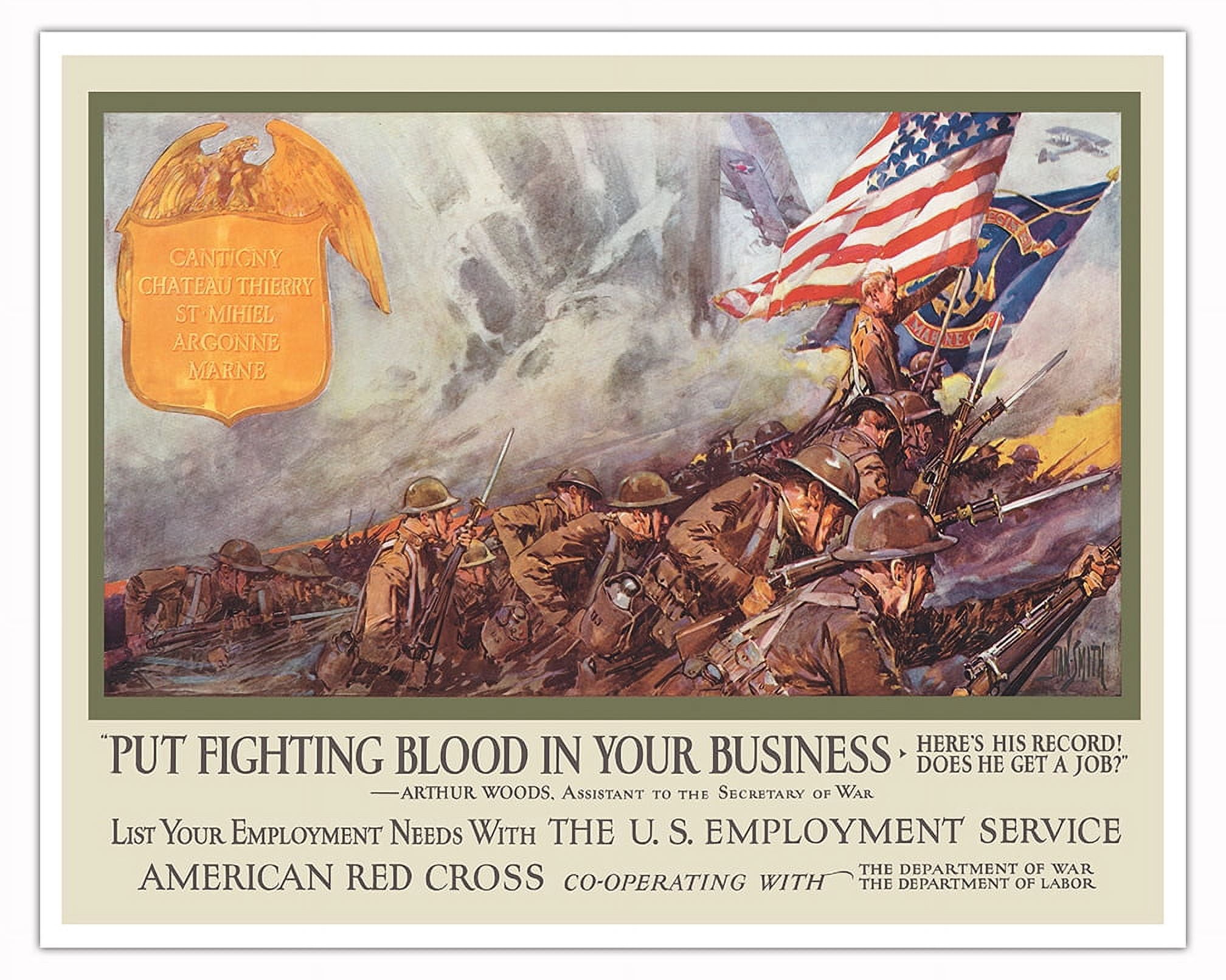 Put Fighting Blood in Your Business - WWI U.S. Marines Battle in France ...